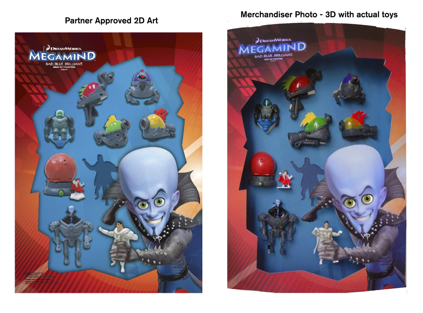 Megamind Happy Meal Packaging and Point of Purchase by daron mitchell ...