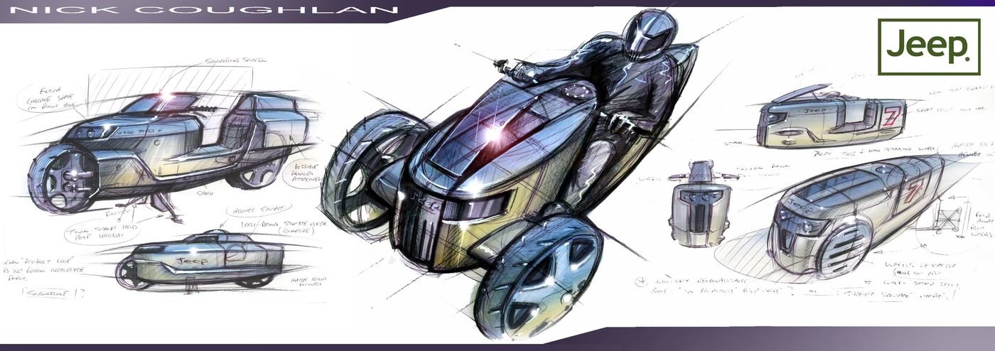 Motorcycles by Nick Coughlan at Coroflot.com