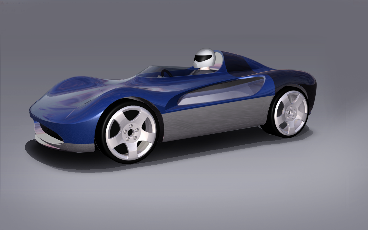 AC Cobra single seater Track Day car by Nick Coughlan at Coroflot.com