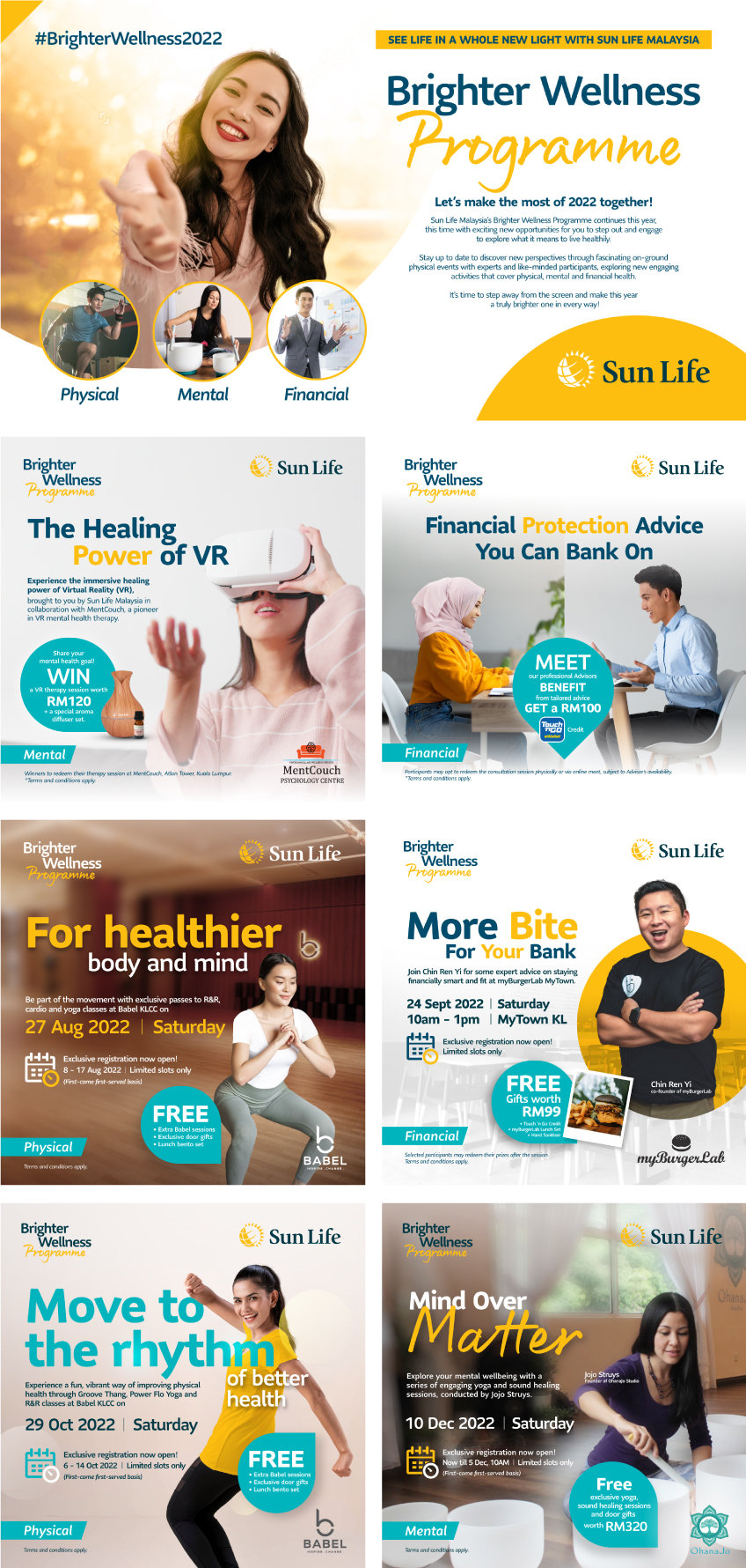 Sun Life Malaysia (Brighter Wellness Campaign 2022) by Ken Hew at ...