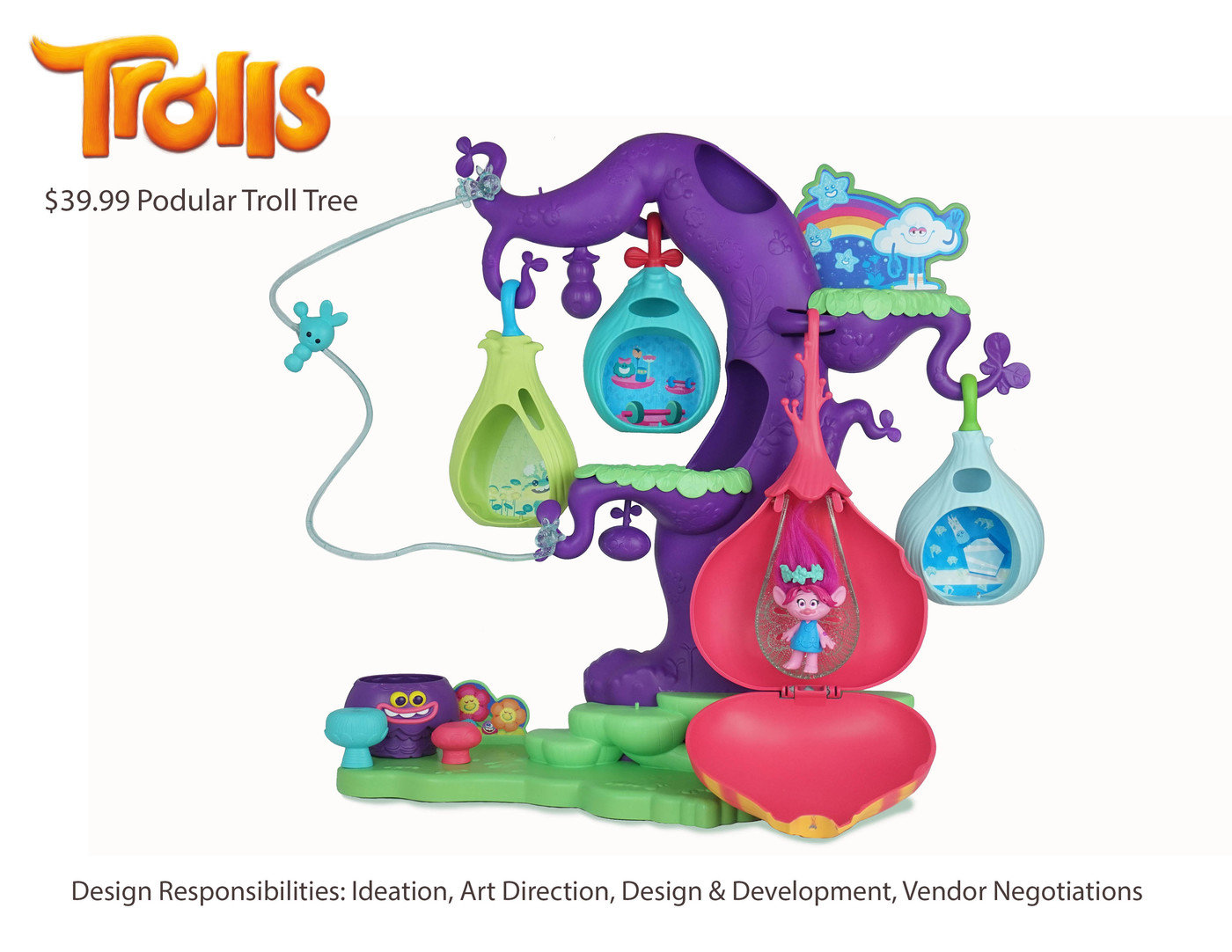 Trolls Podular Troll Tree by Elizabeth Hauser at Coroflot.com