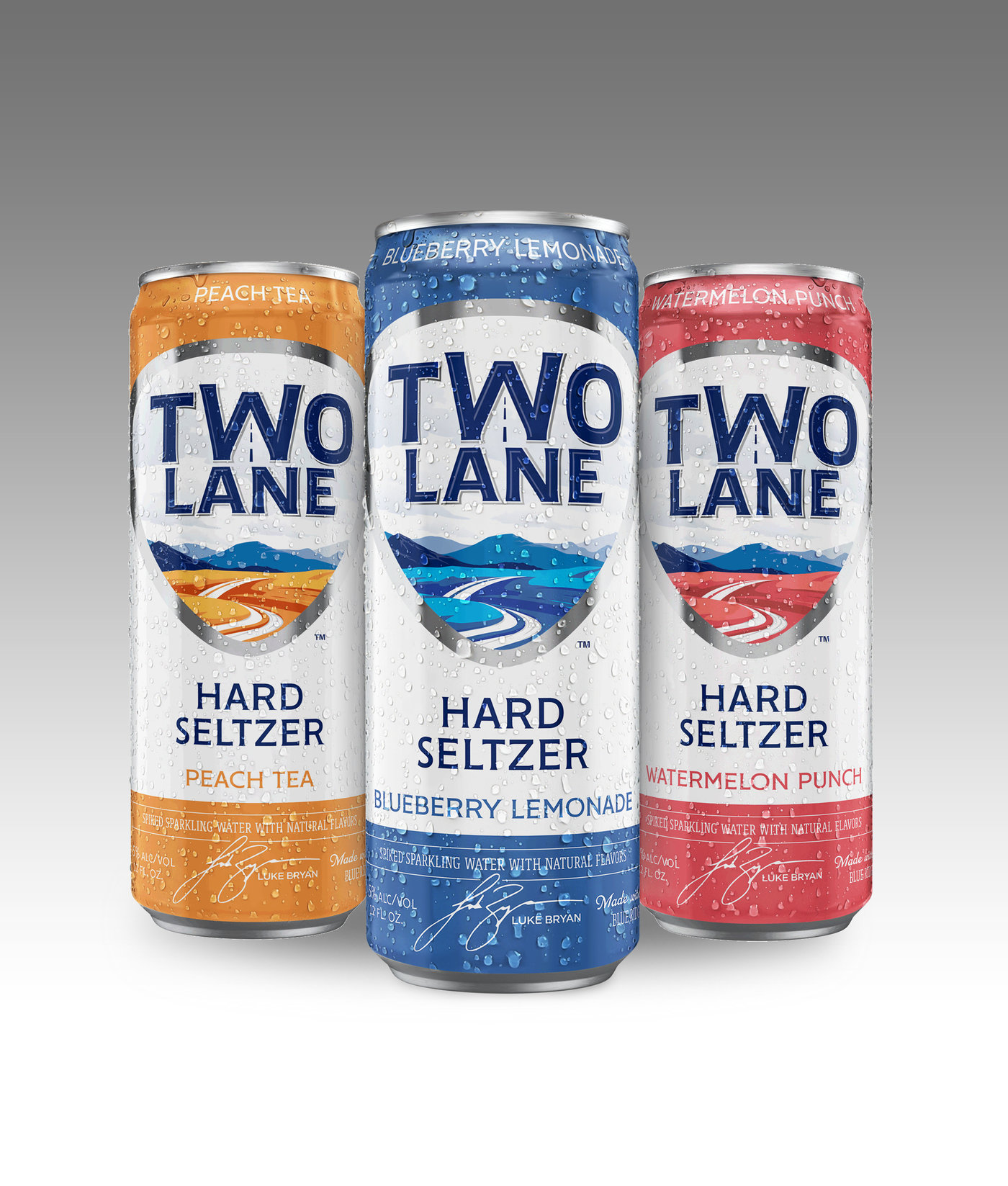 Two Lane Hard Seltzer Cans by Jessica Williams at Coroflot.com