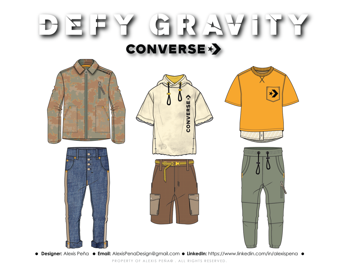 Defy Gravity Collection by Alexis Peña at Coroflot.com