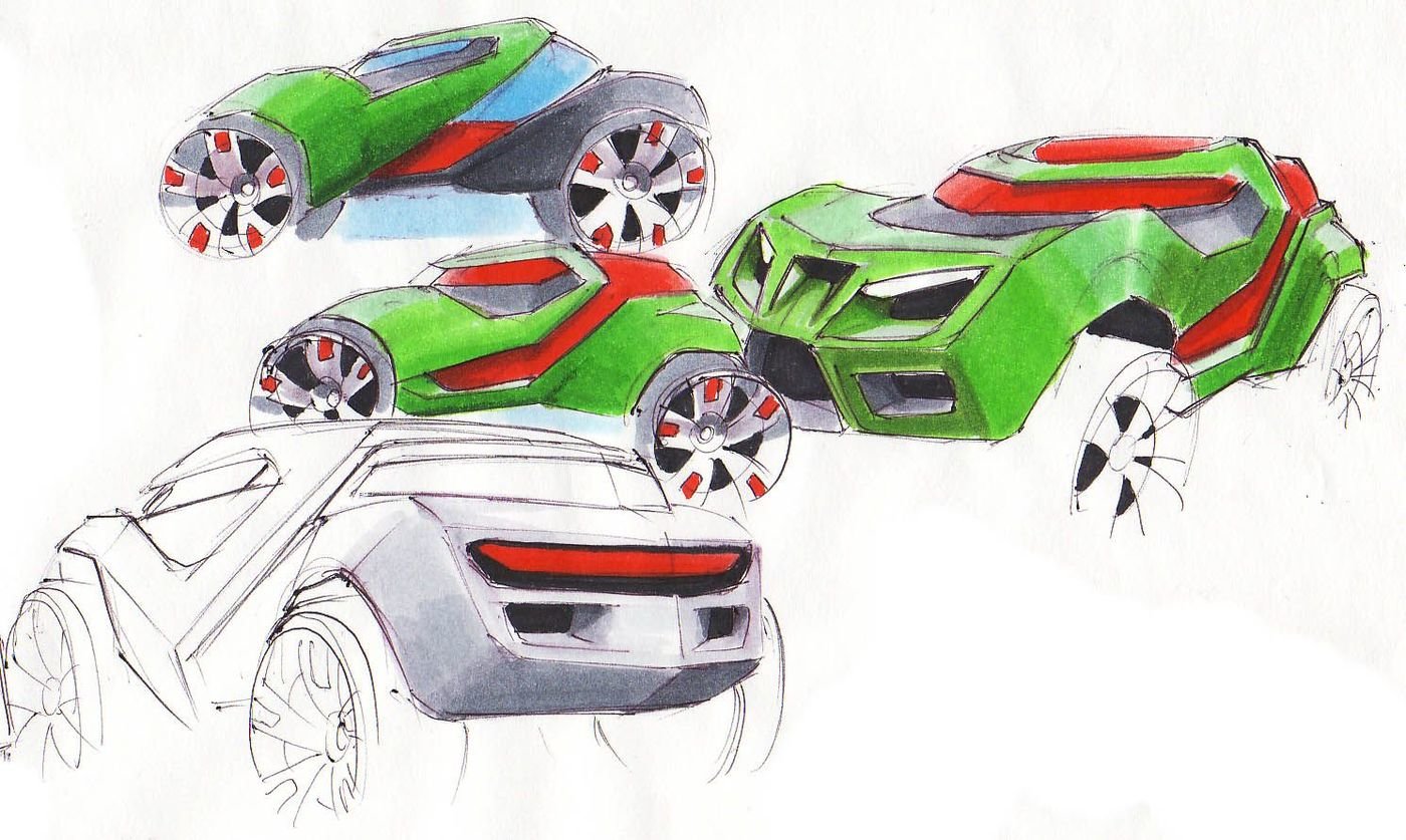 HulkCar by Nigel Chen at Coroflot.com