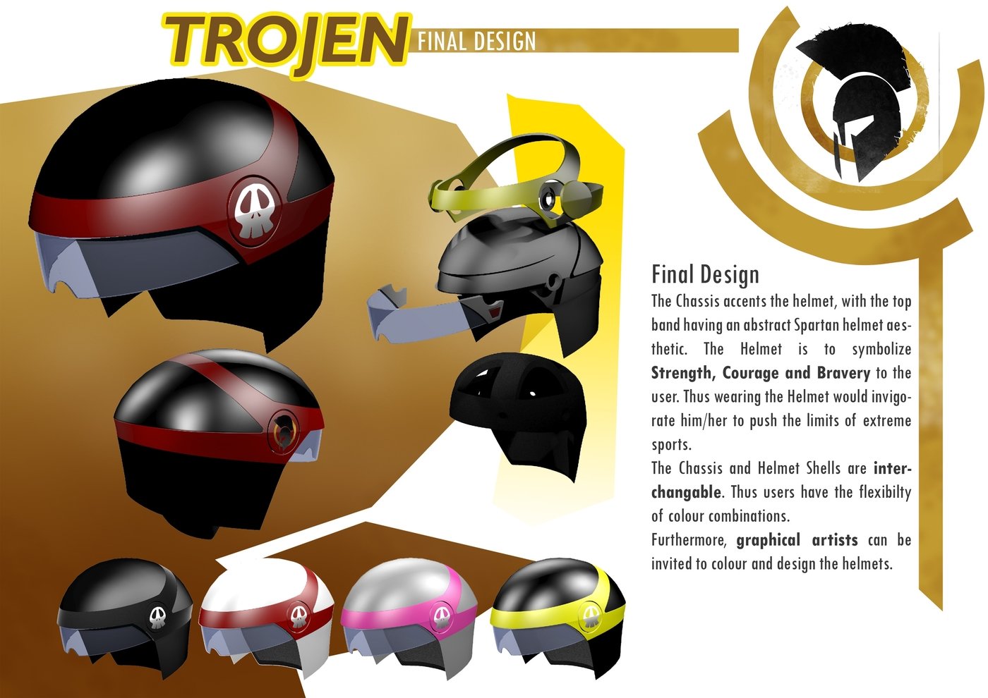 TROJEN - Extreme Helmet by Nigel Chen at Coroflot.com