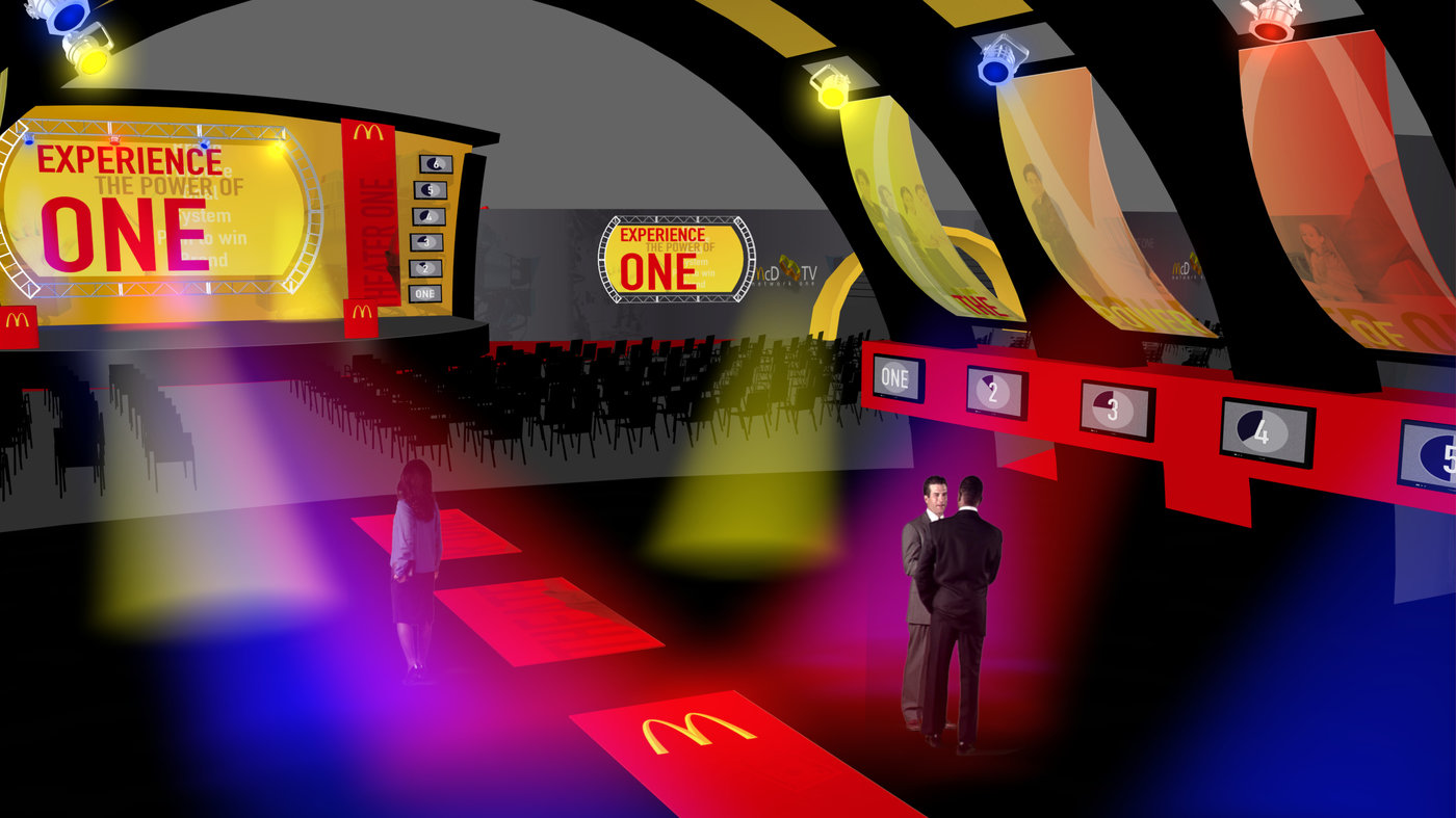 Event Design - McDonald's Worldwide Convention Theater One by Mark ...