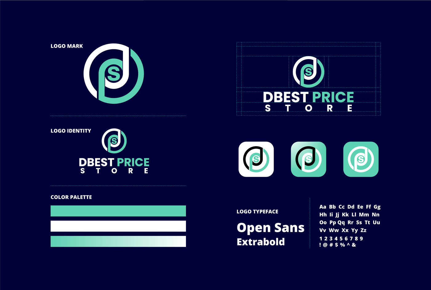 Logo & brand guide design for dbest price store by I pixeler at ...