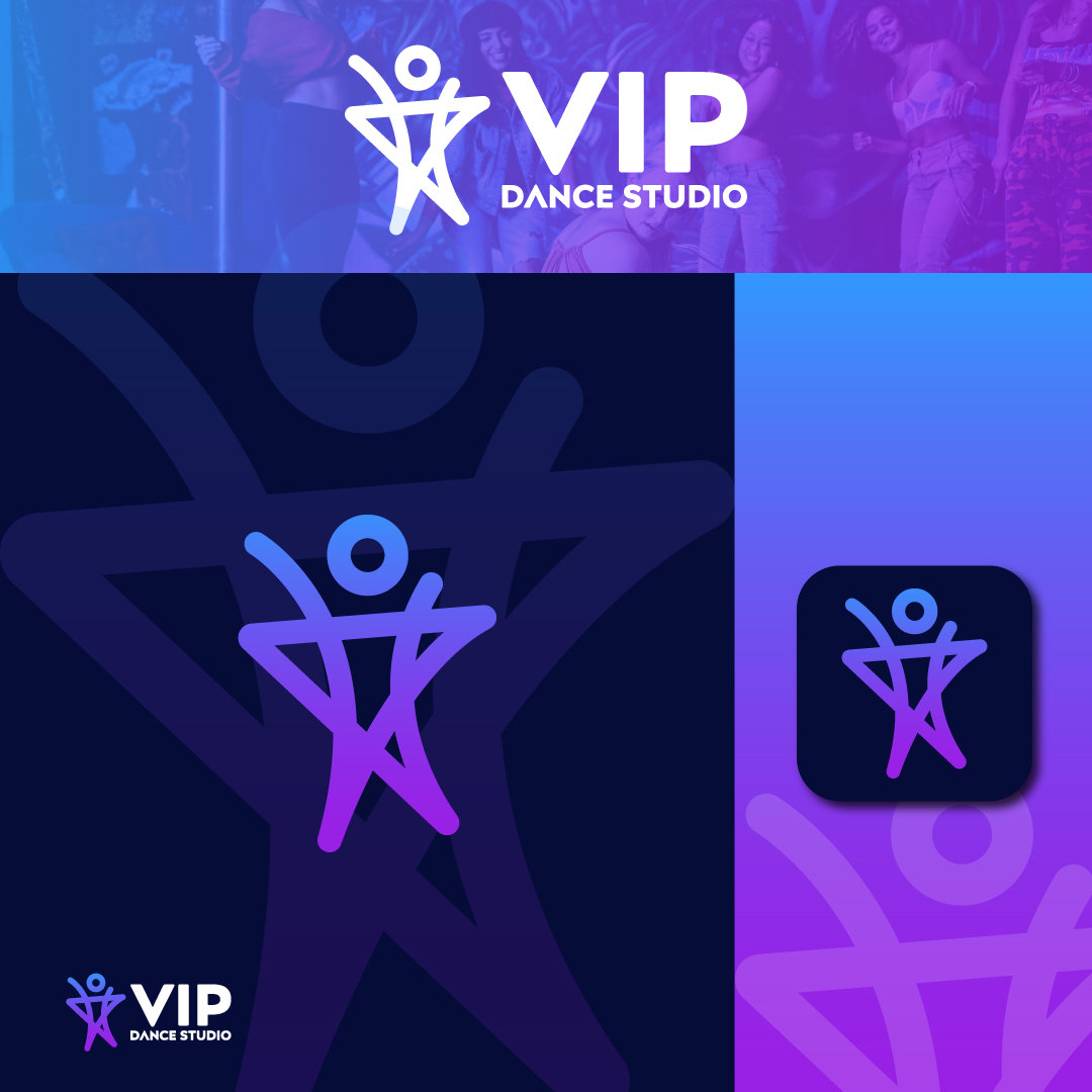Logo for DANCE STUDIO. by I pixeler at Coroflot.com