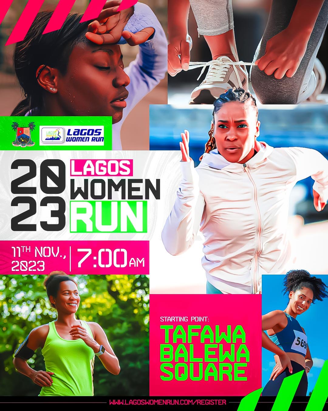 Lagos Women Run 2023 by Temitope Adepoju at Coroflot.com