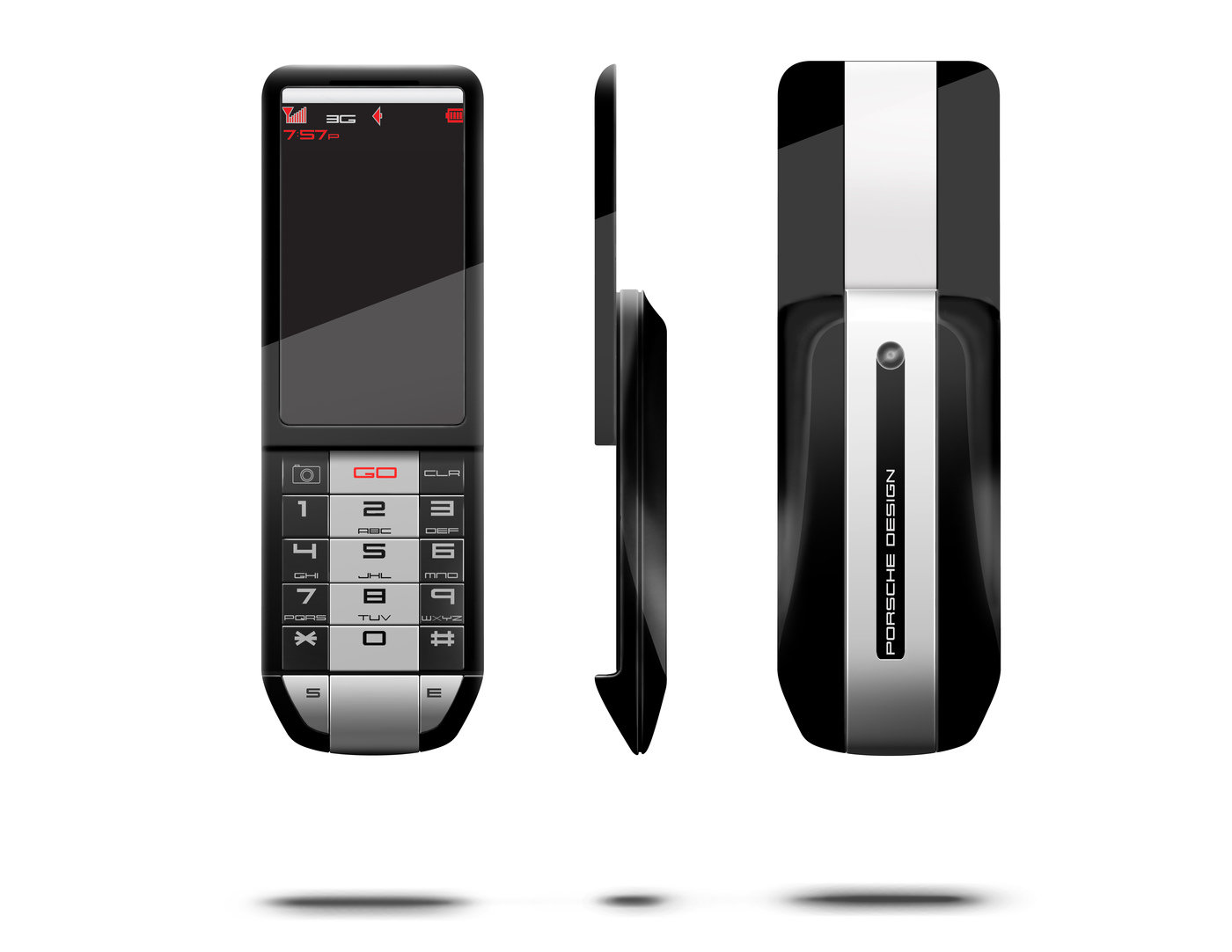 Porsche Cell Phones by Mathew Zurlinden at Coroflot.com