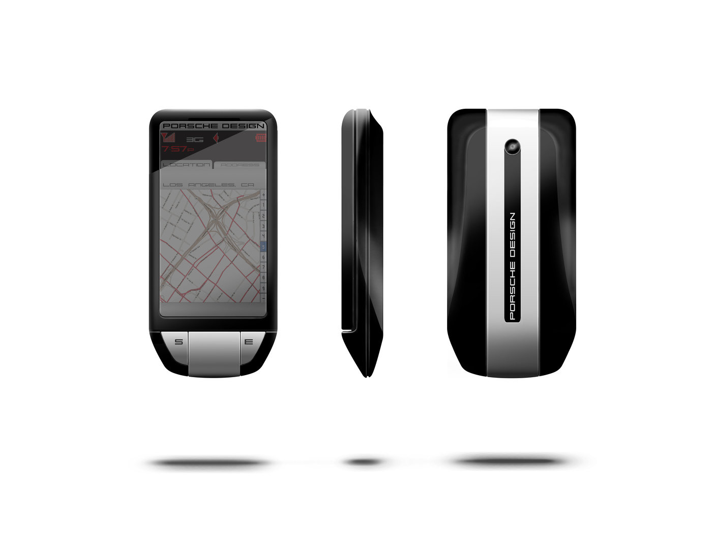 Porsche Cell Phones by Mathew Zurlinden at Coroflot.com