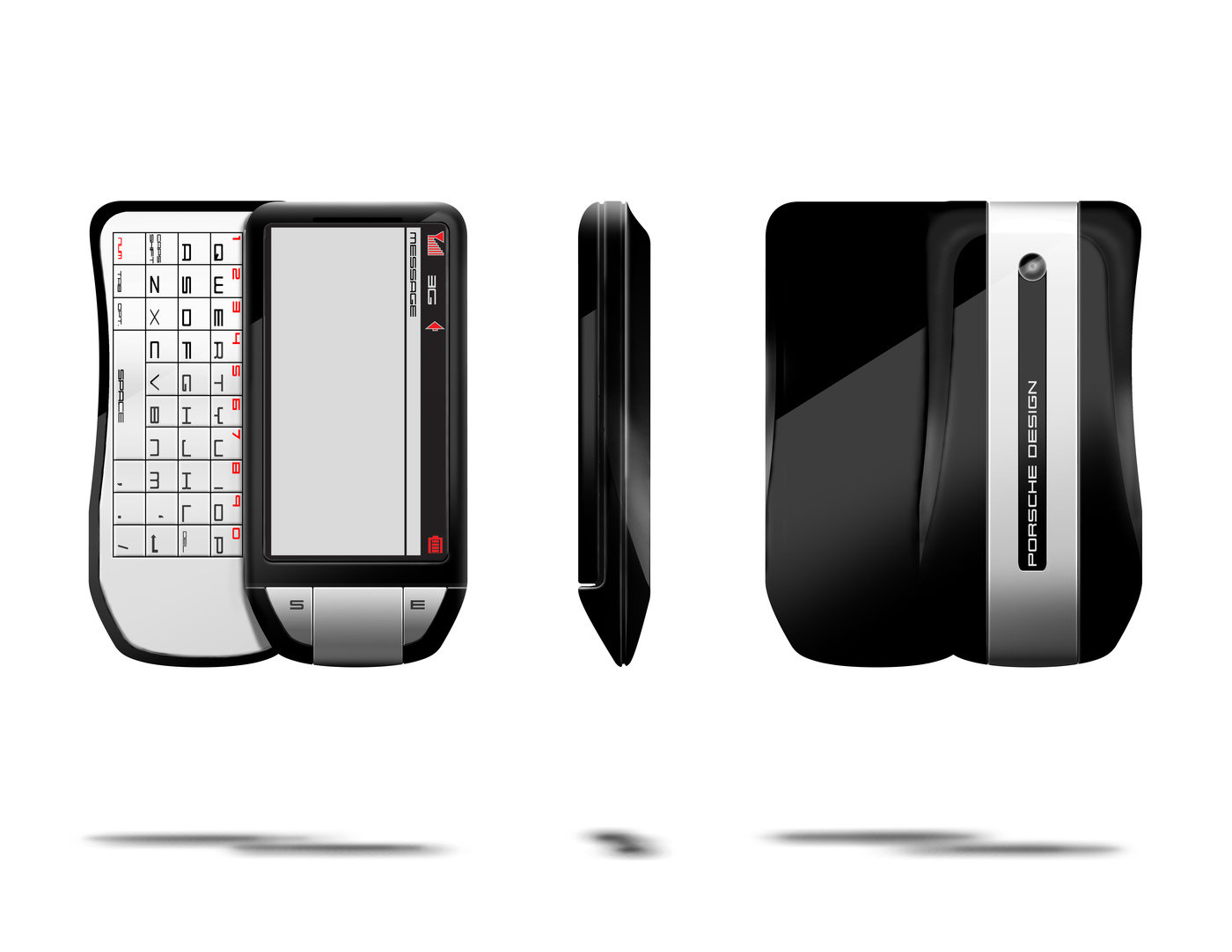 Porsche Cell Phones by Mathew Zurlinden at Coroflot.com