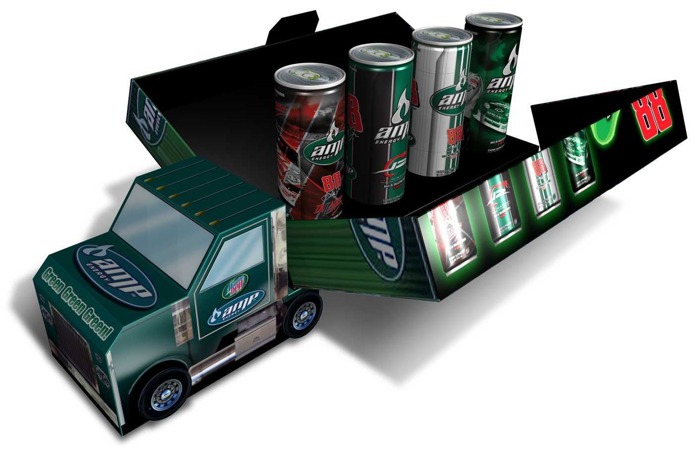 AMP Energy Drink by Ricky Cordero at Coroflot.com