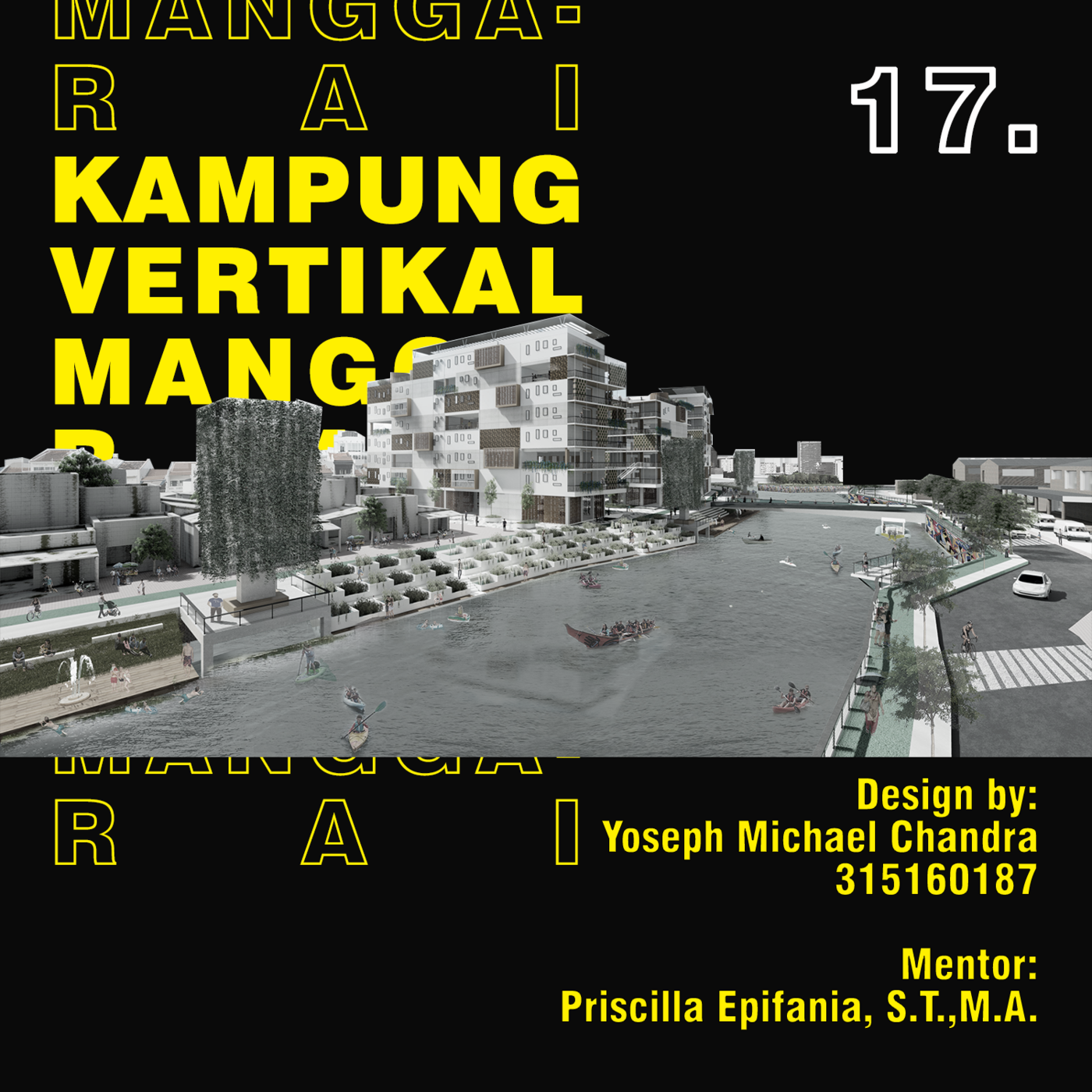 Kampung Vertikal Manggarai by Studio Perancangan Arsitektur 7 at ...