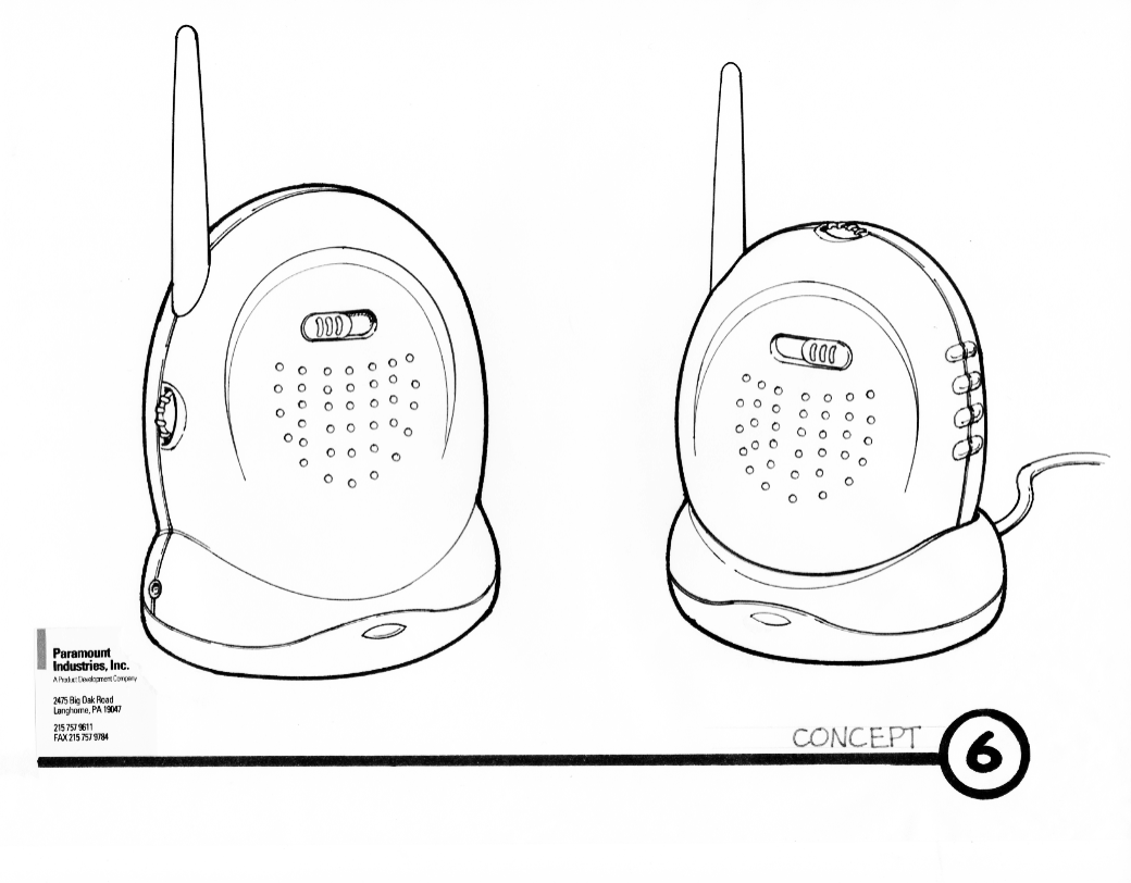 The First Years baby monitor by Rory McDonnell at Coroflot.com
