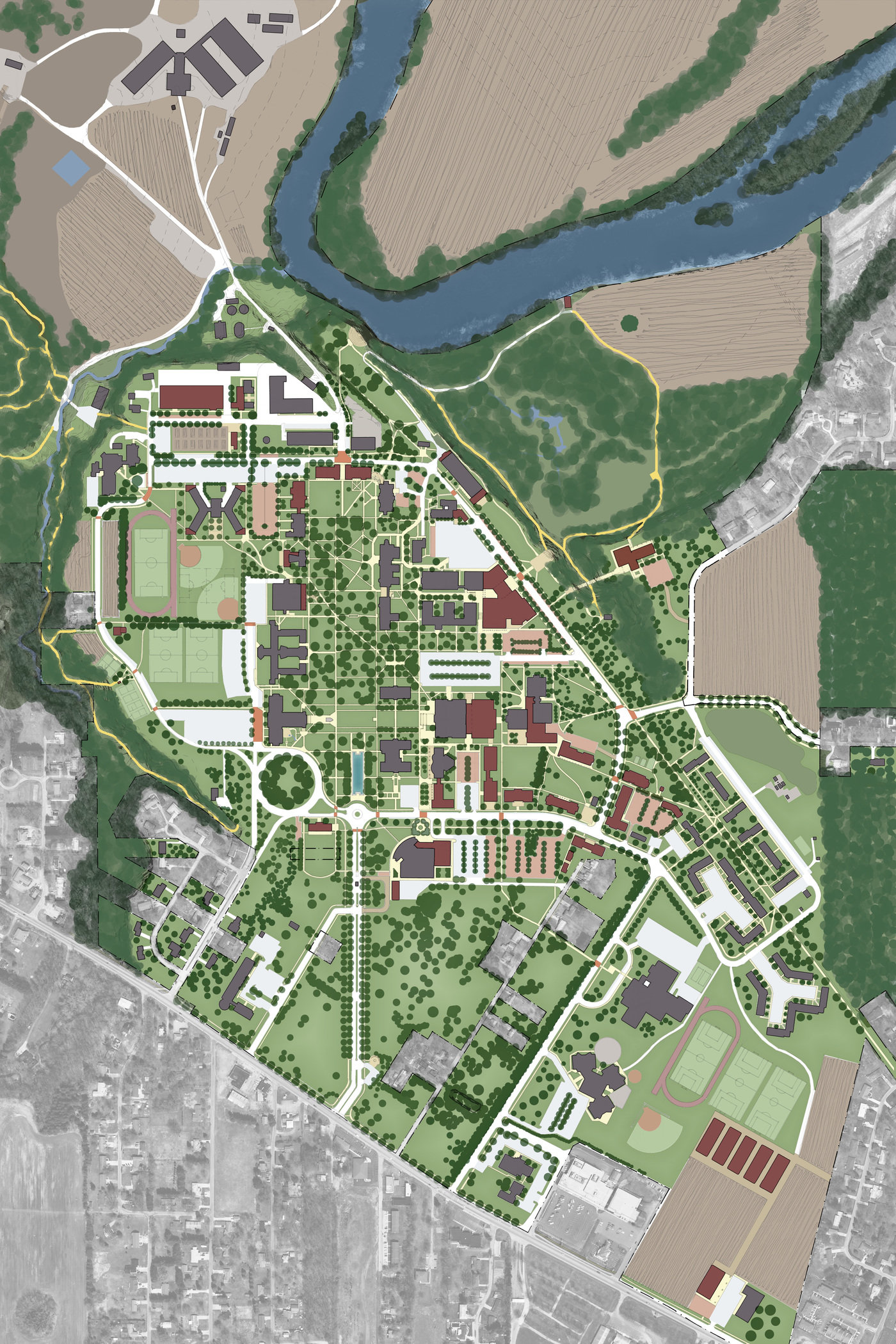Andrews University Master Plan by Emely Taveras Robbs at Coroflot.com