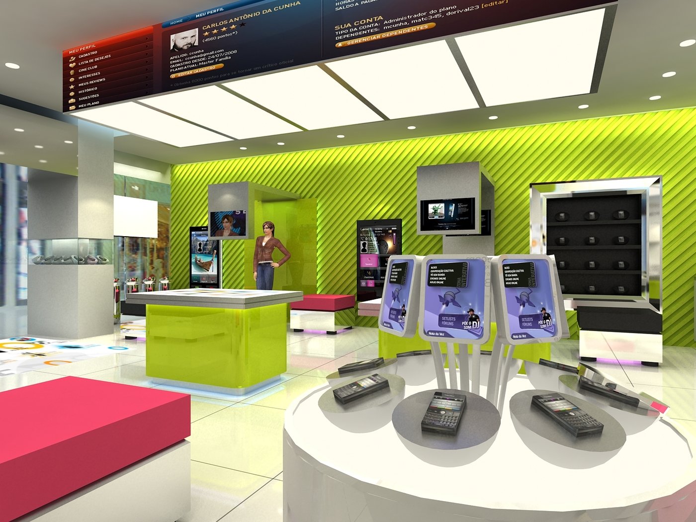 NAN JING CHINA TELECOM MOBILE STORE by Zhiguo(kelvin) Song at Coroflot.com
