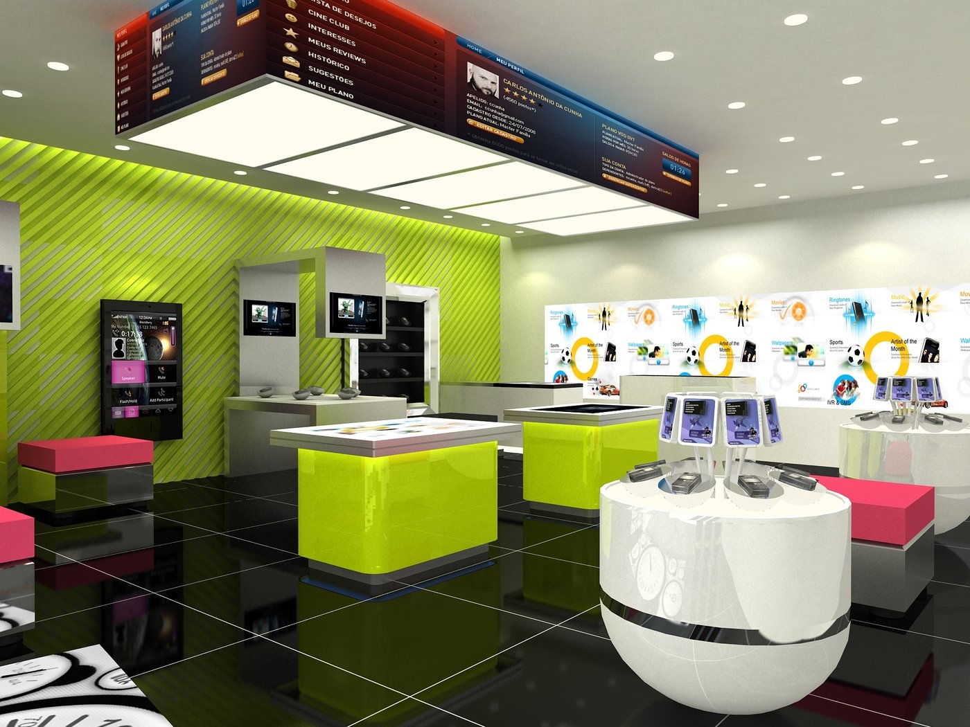 NAN JING CHINA TELECOM MOBILE STORE by Zhiguo(kelvin) Song at Coroflot.com
