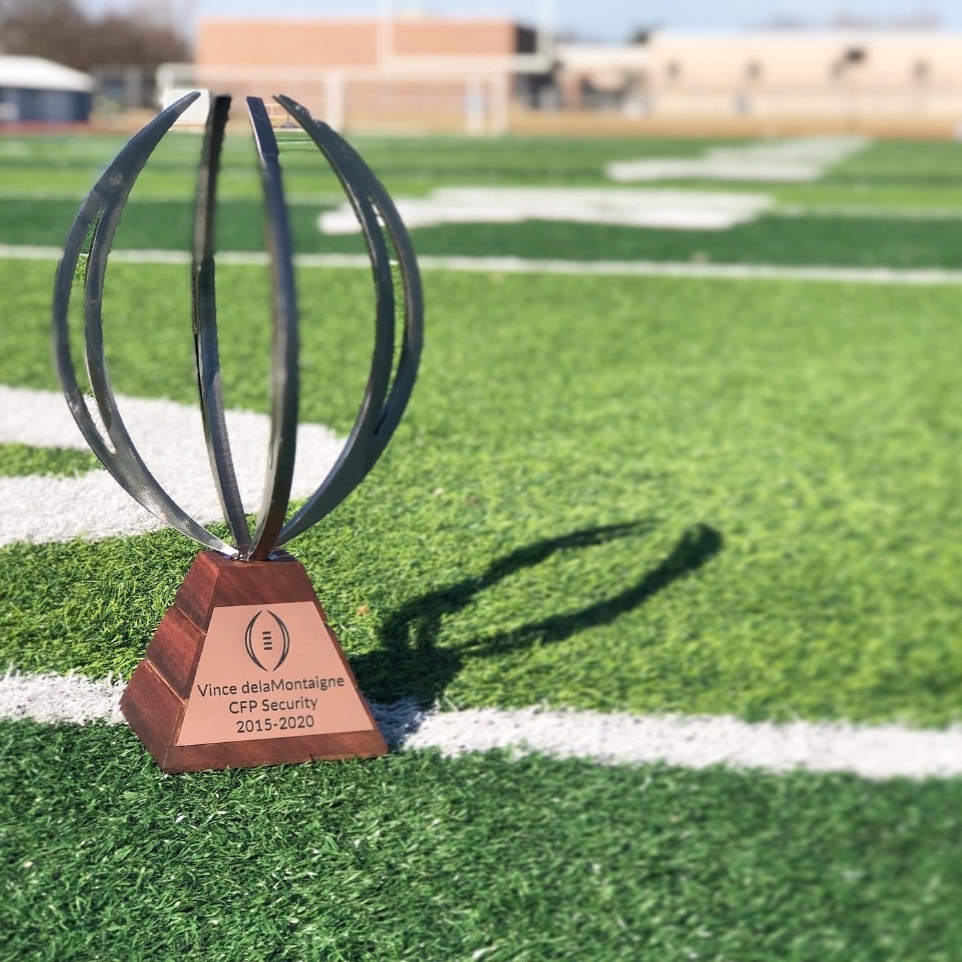 CFP National Championship trophy by Jamie Hall at Coroflot.com