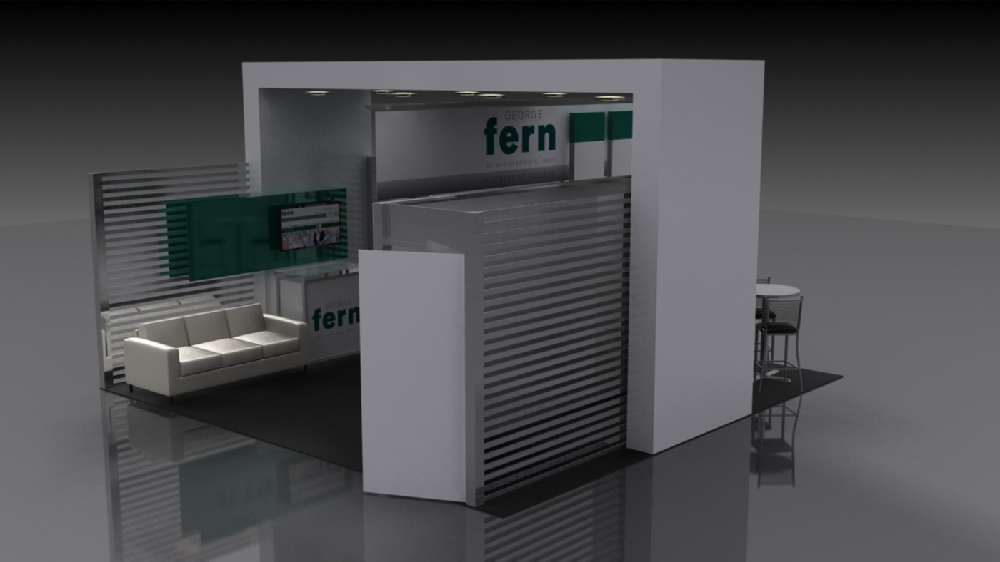 Fern Expo Tradeshow Booth Design 2 by Jamie Hall at Coroflot.com