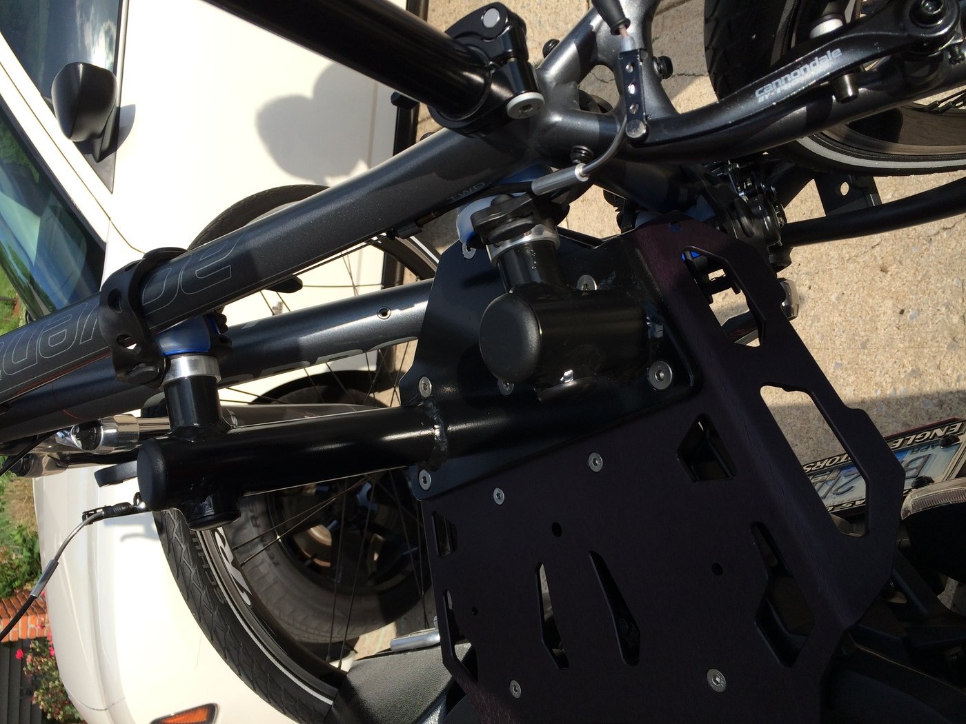 Bicycle Rack for Motorcycle by Jamie Hall at Coroflot.com