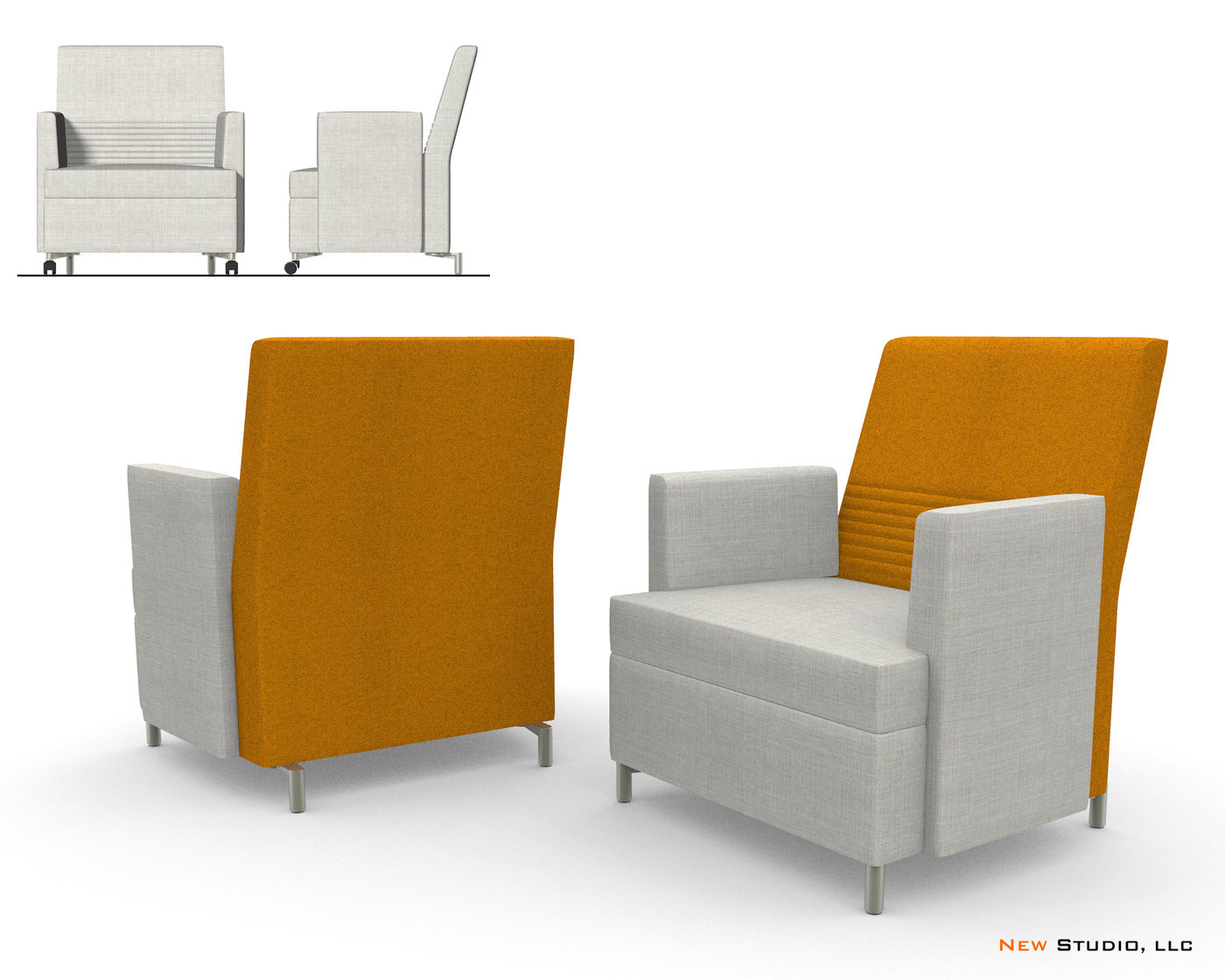 Furniture Renderings by Stacy Tao at Coroflot.com