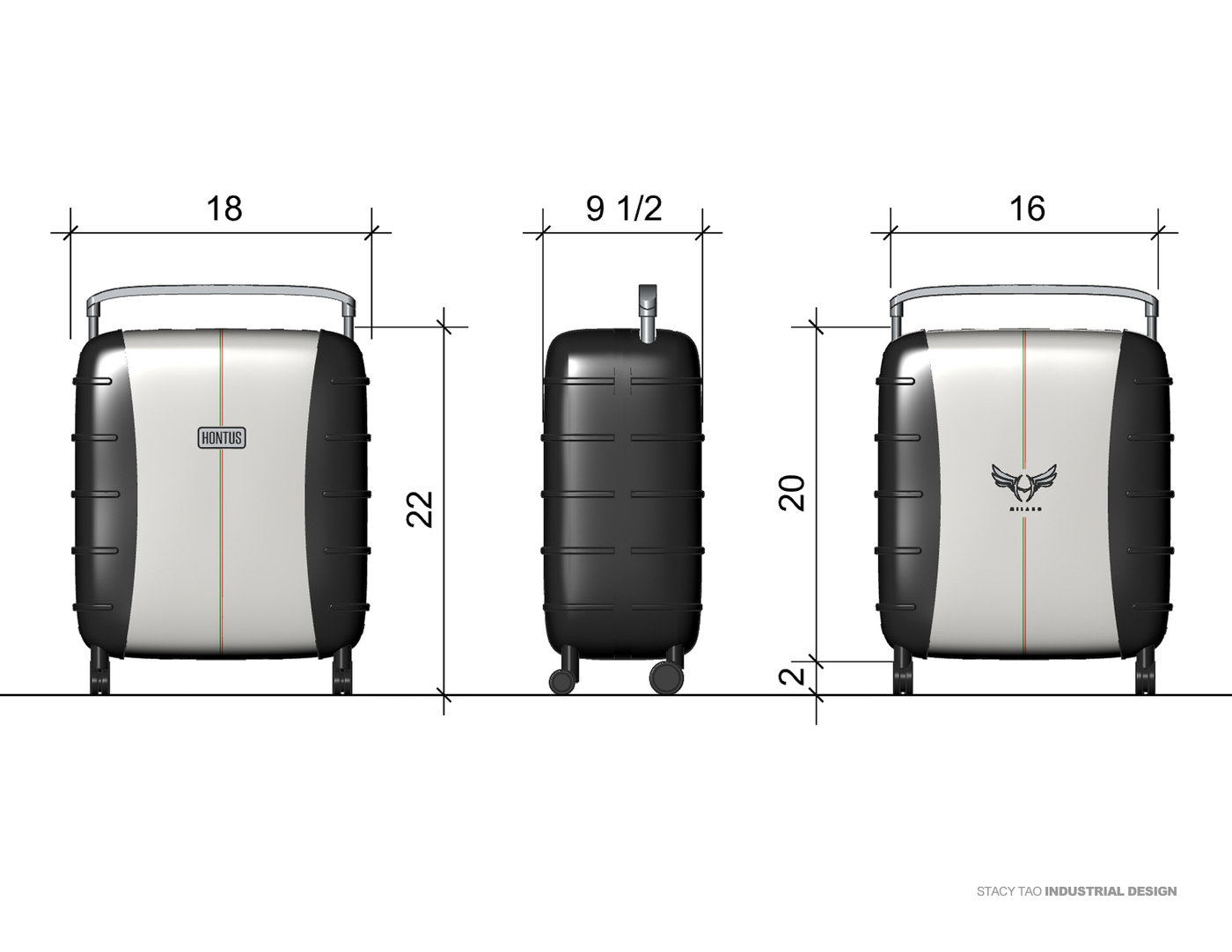 Luggage Design by Stacy Tao at Coroflot.com