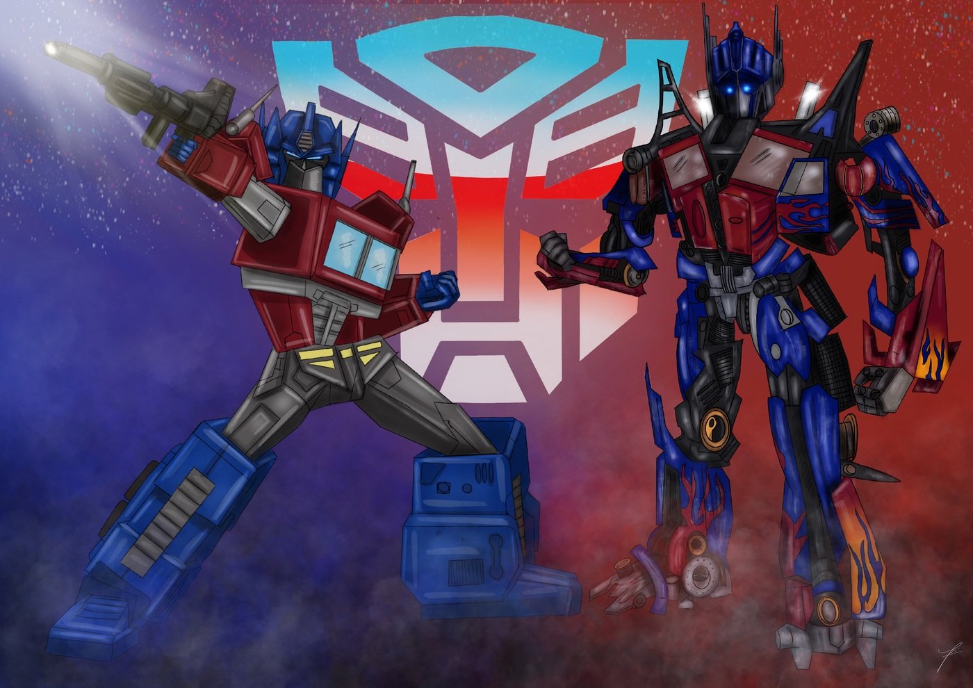 Transformers FanArt by Jamie Vause at Coroflot.com
