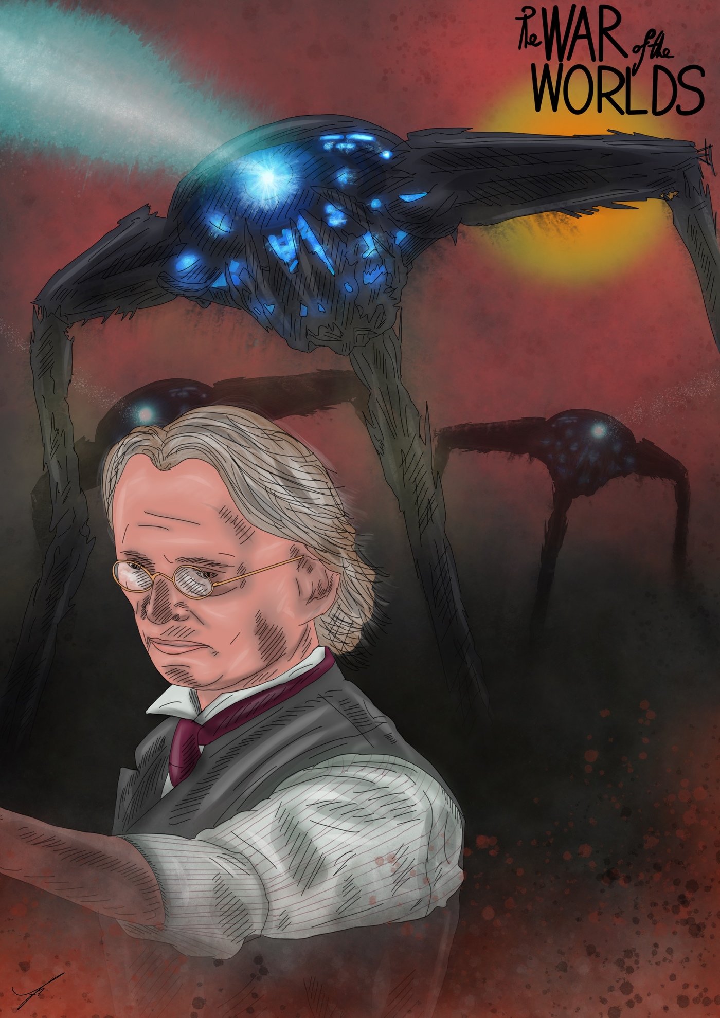 The War or the Worlds Fan Art by Jamie Vause at Coroflot.com