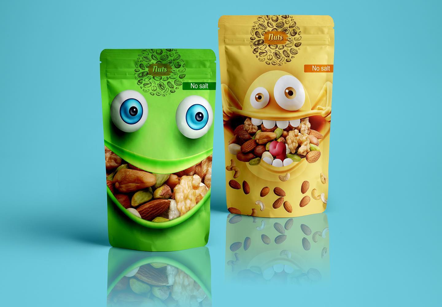 Nuts Packaging Design by Ghaidaa alfaraj at Coroflot.com