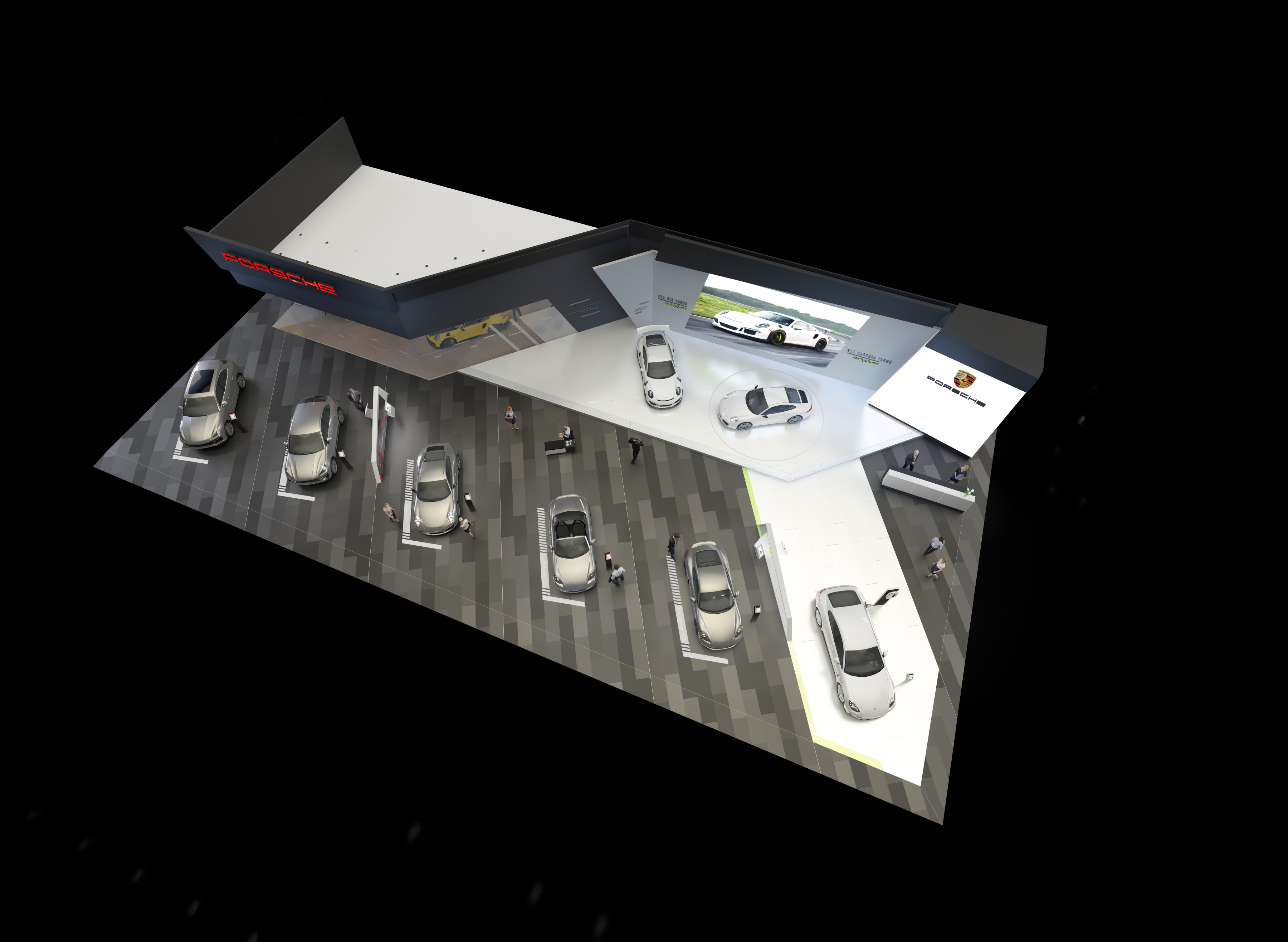 PORSCHE: AUTO SHOW PROPOSAL by Jeffrey DeLange at Coroflot.com