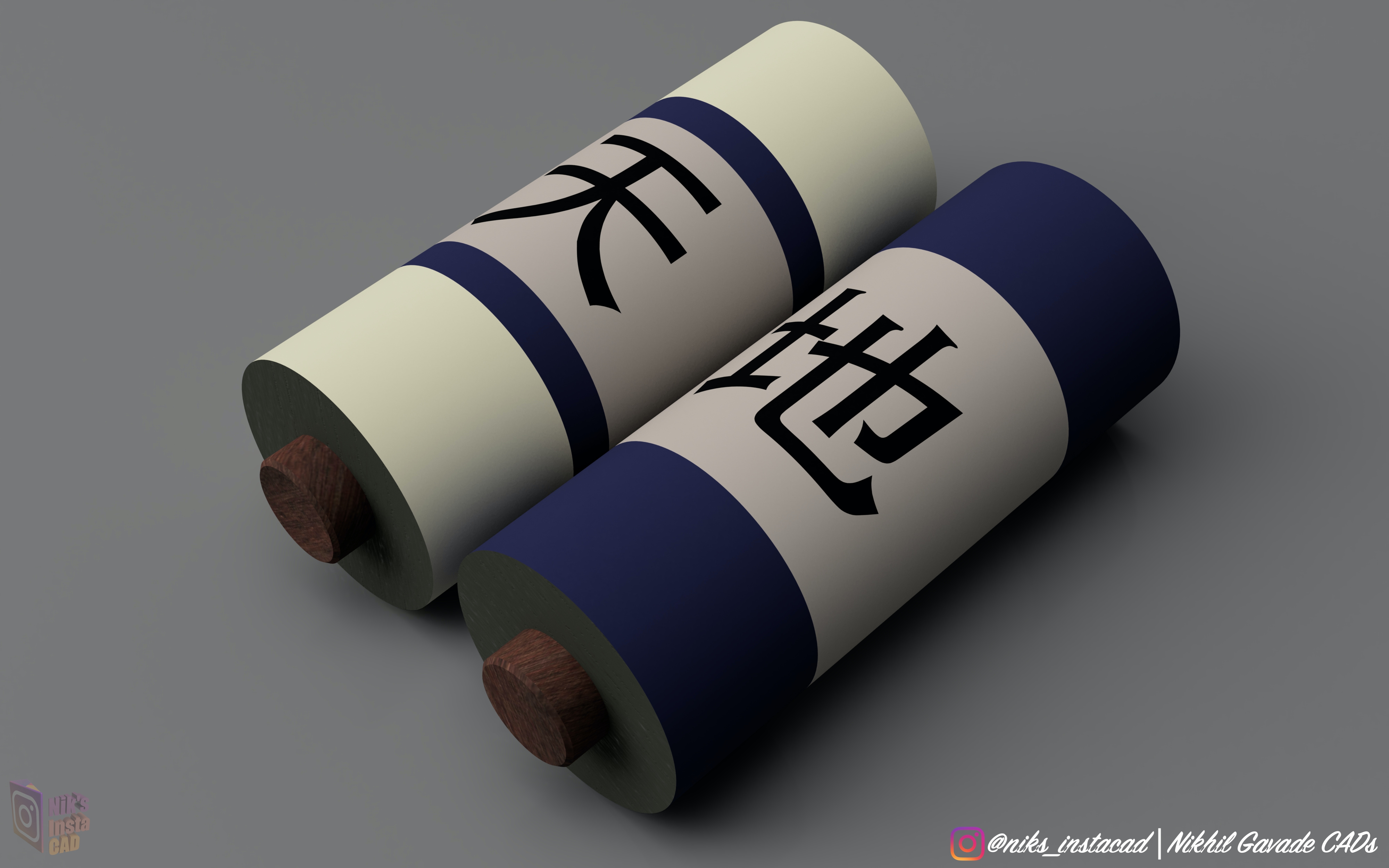 Earth & Heaven Scrolls [Naruto Birthday Project/7] by Nikhil Gavade at ...
