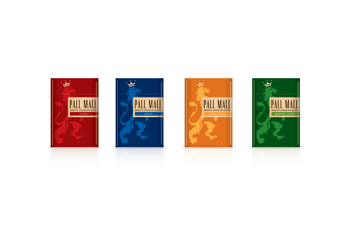 Pall Mall Packaging by Tim McCarthy at Coroflot.com