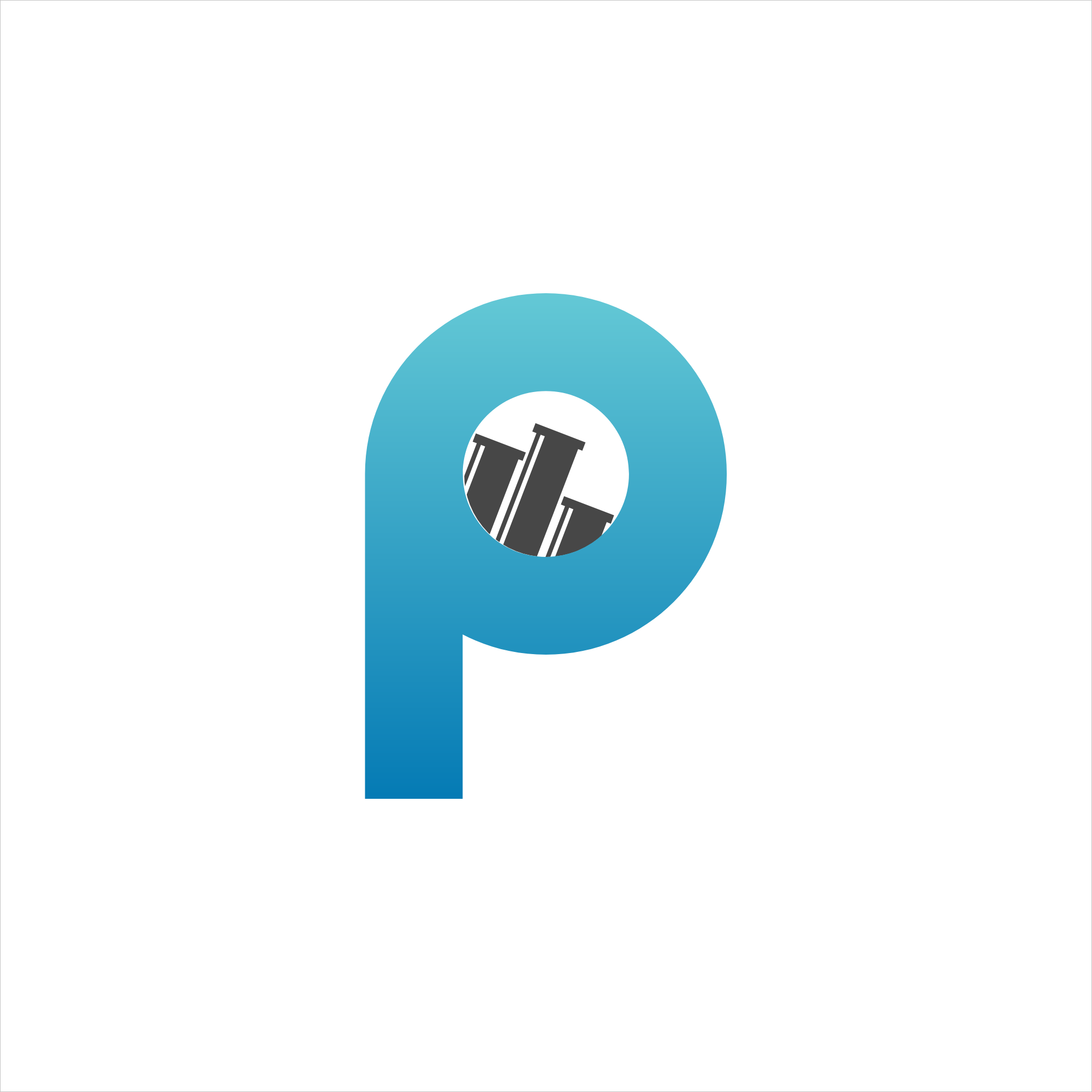 Logo design for "Purvi pipes" by sunny chouhan at Coroflot.com