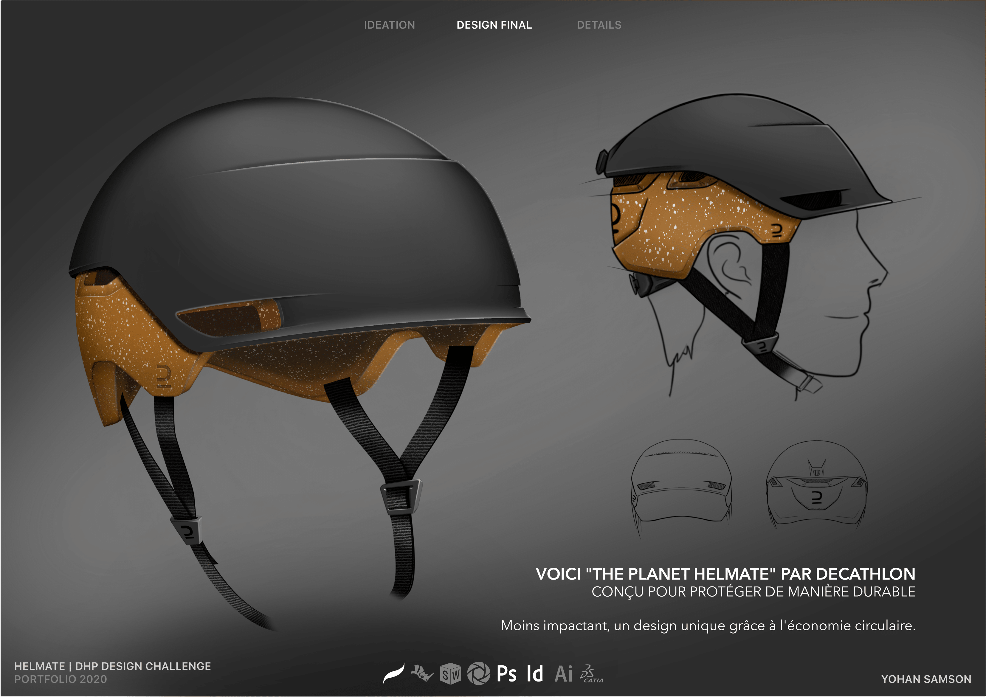 Helmate - Helmet Product Design - FR by Yohan Samson at Coroflot.com