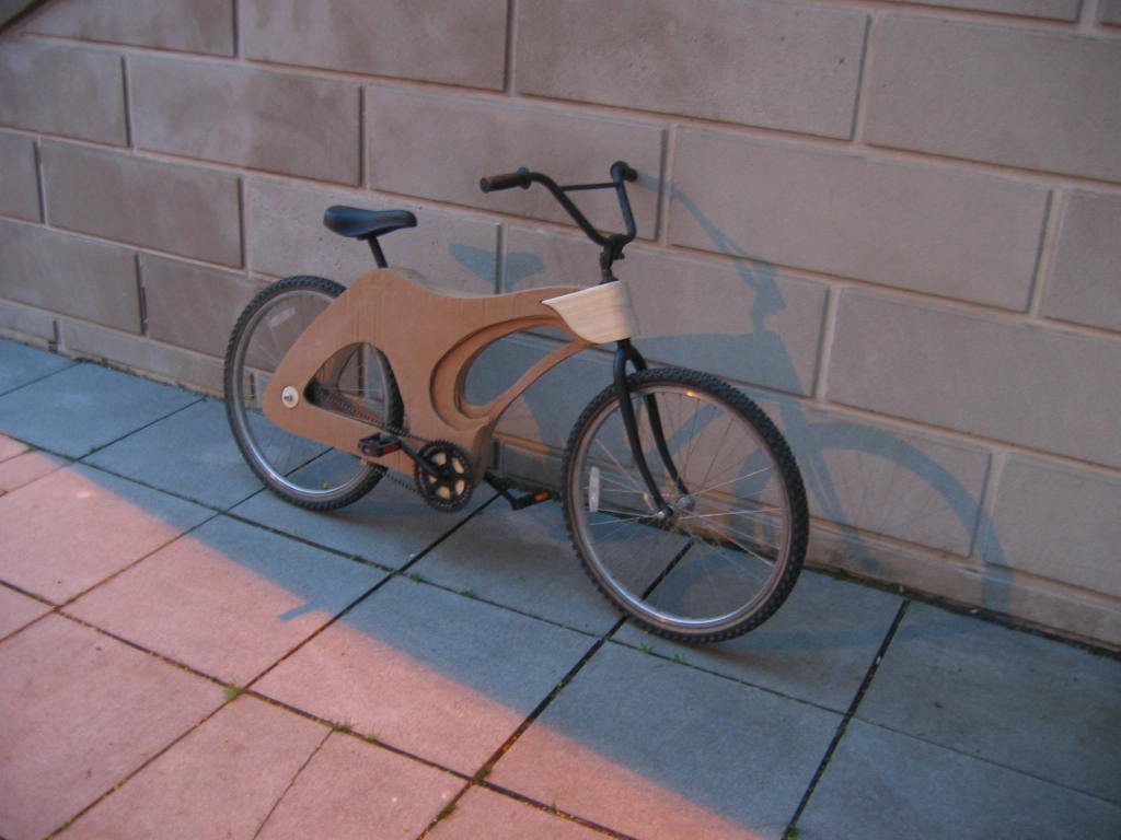 Paper Bicycle by Mark Rogers at Coroflot.com