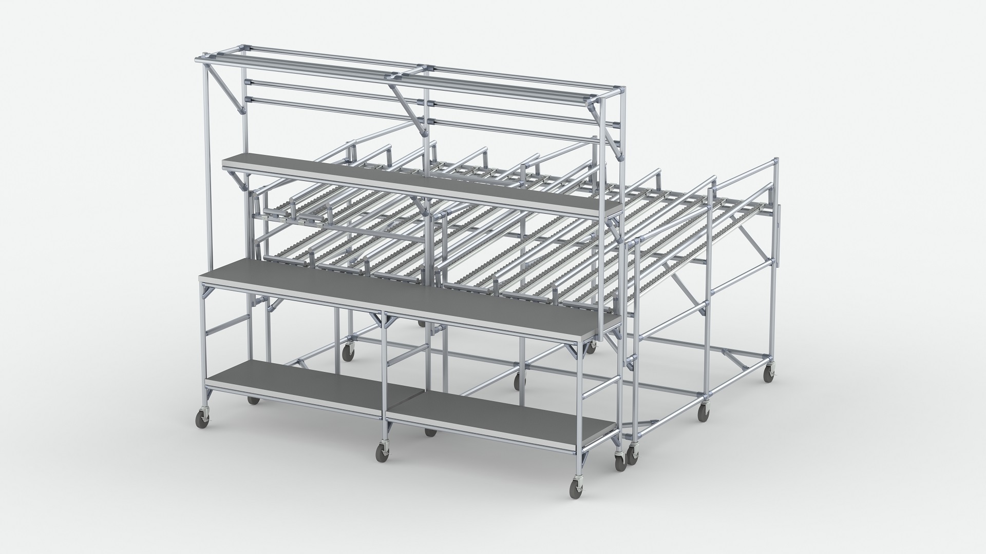 Gravity Flow Rack Workstation by Andrew Lawrence at Coroflot.com