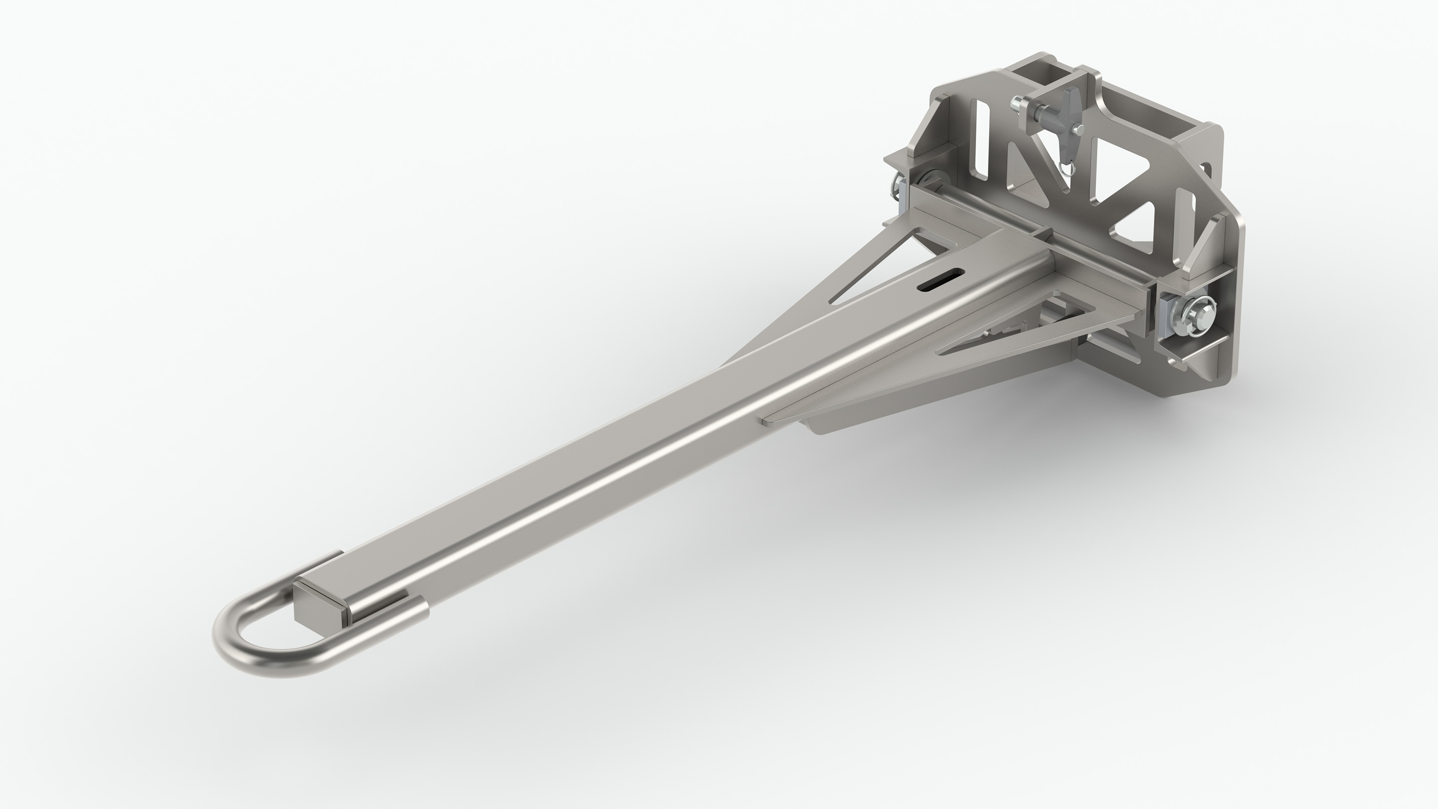 Custom tow arm attachment by Andrew Lawrence at Coroflot.com