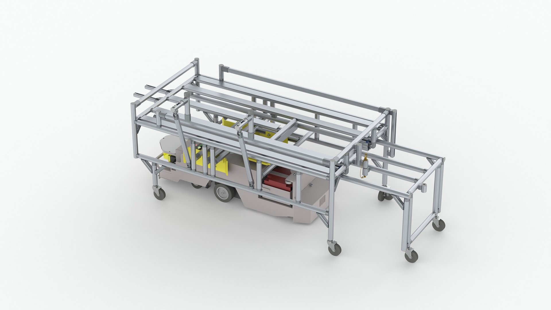 Carrier frame for AGV by Andrew Lawrence at Coroflot.com