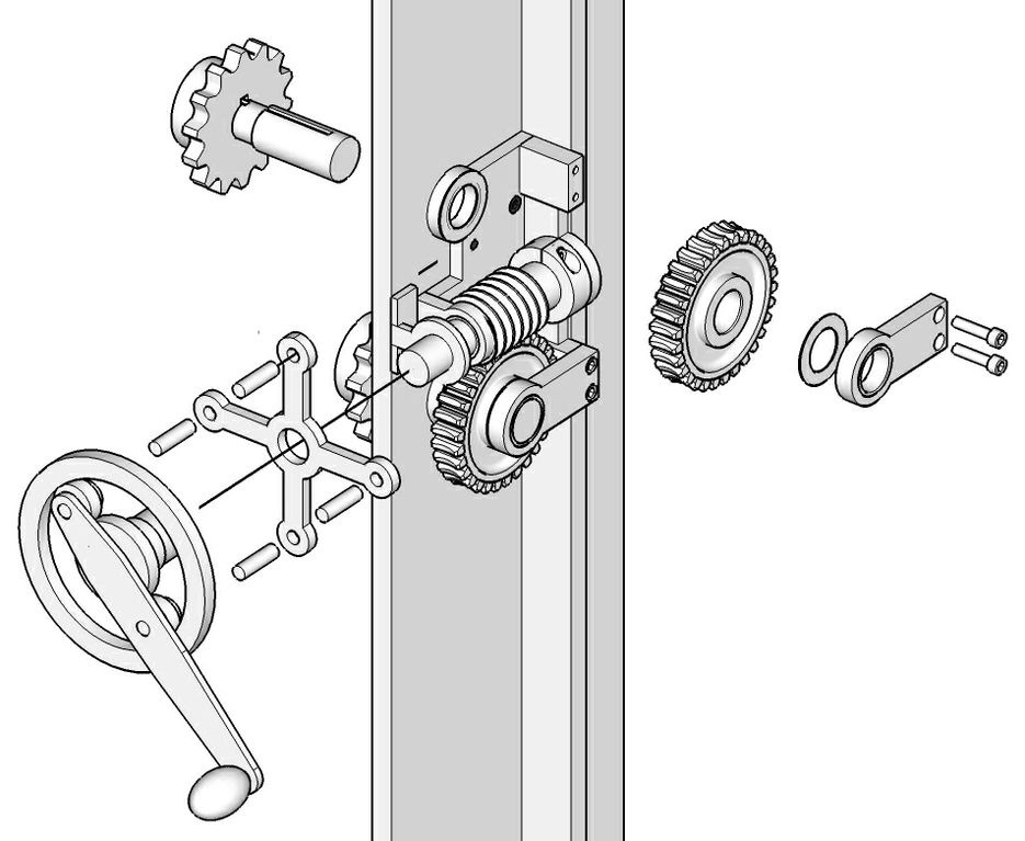 Casement Window Operator Mechanism by Stephen Wong at Coroflot.com