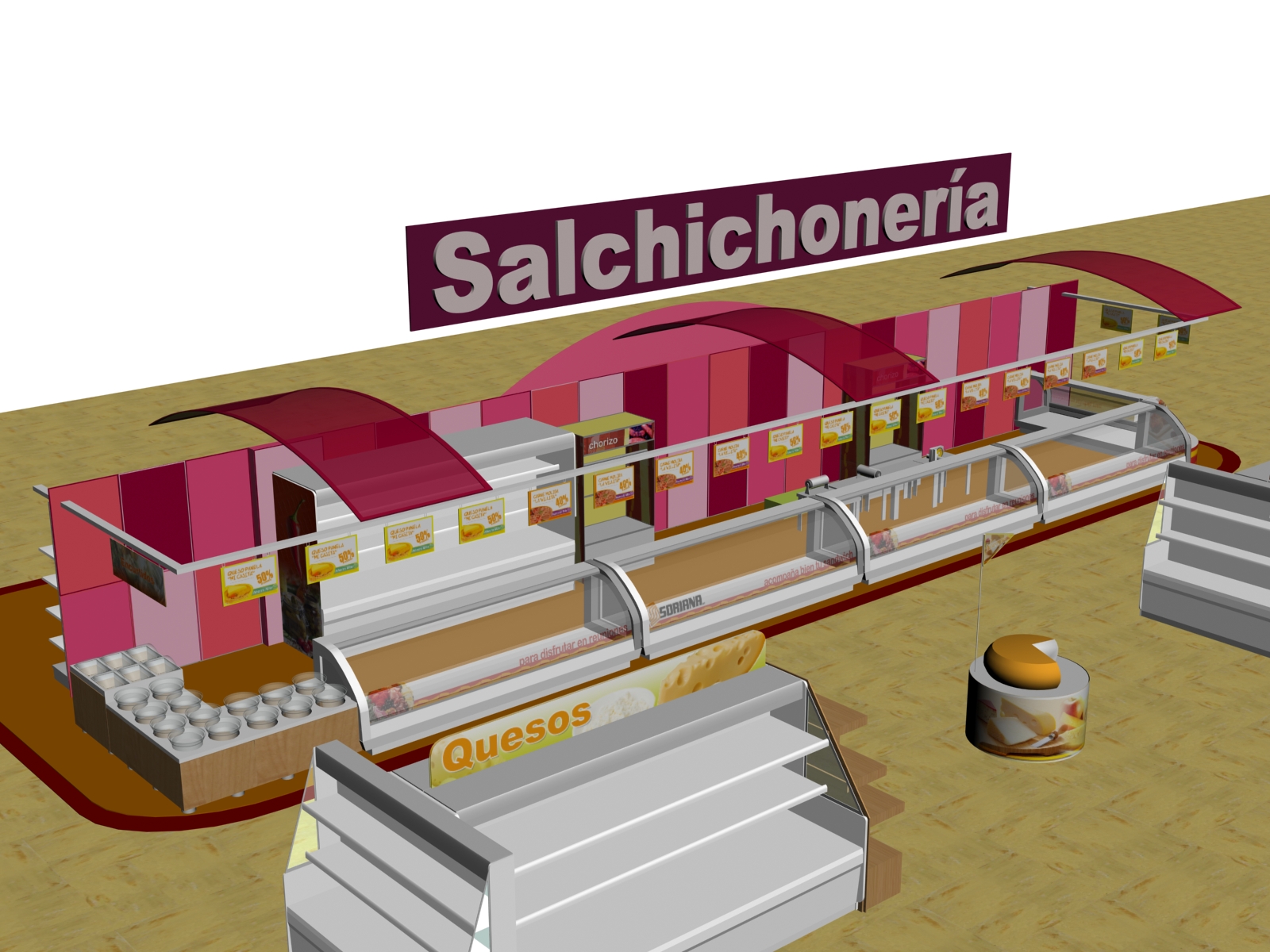 RETAIL DESIGN - SORIANA SUPERMARKETS by Cesar Peralta at Coroflot.com