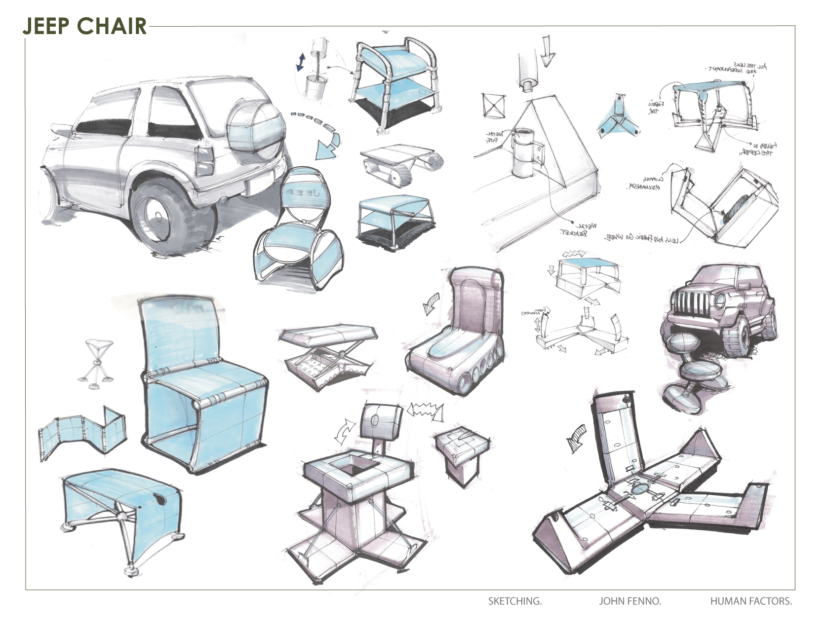 JEEP stool by John Fenno at Coroflot.com