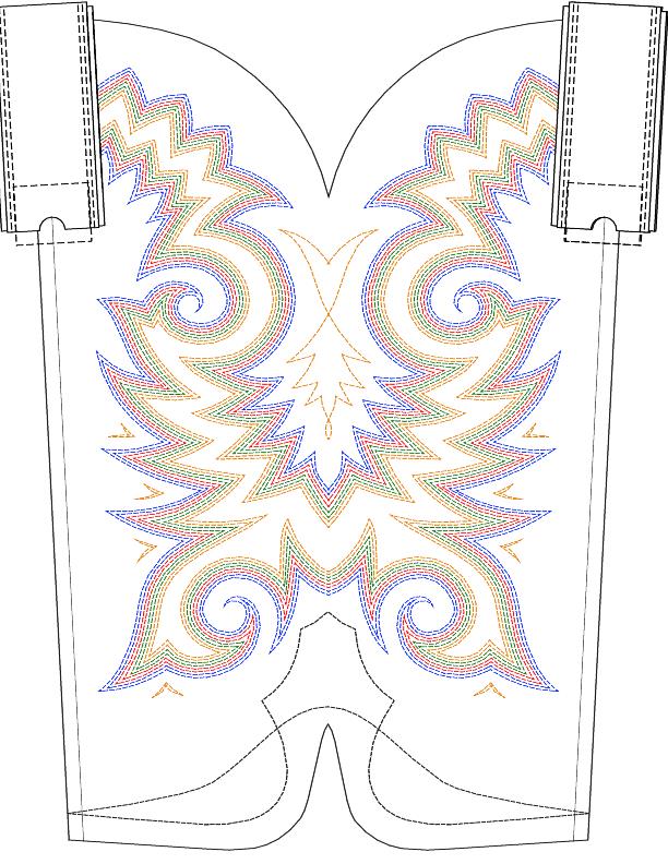 Boot Shaft Designs by Andrew Burleigh at Coroflot.com