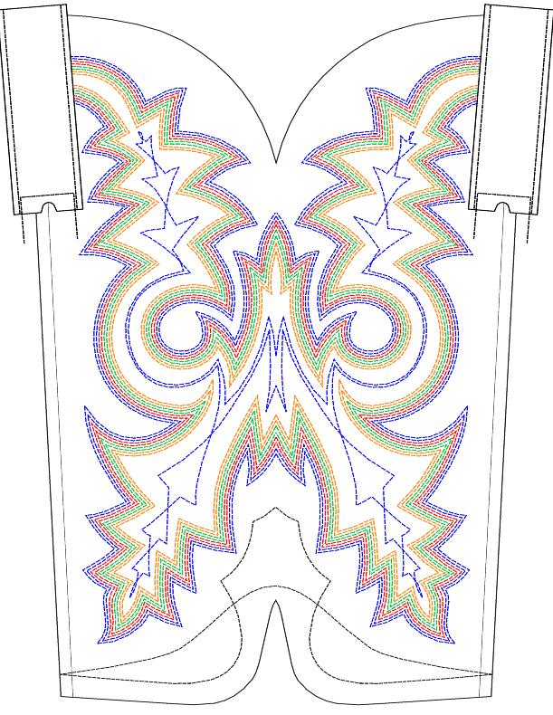 Boot Shaft Designs by Andrew Burleigh at Coroflot.com