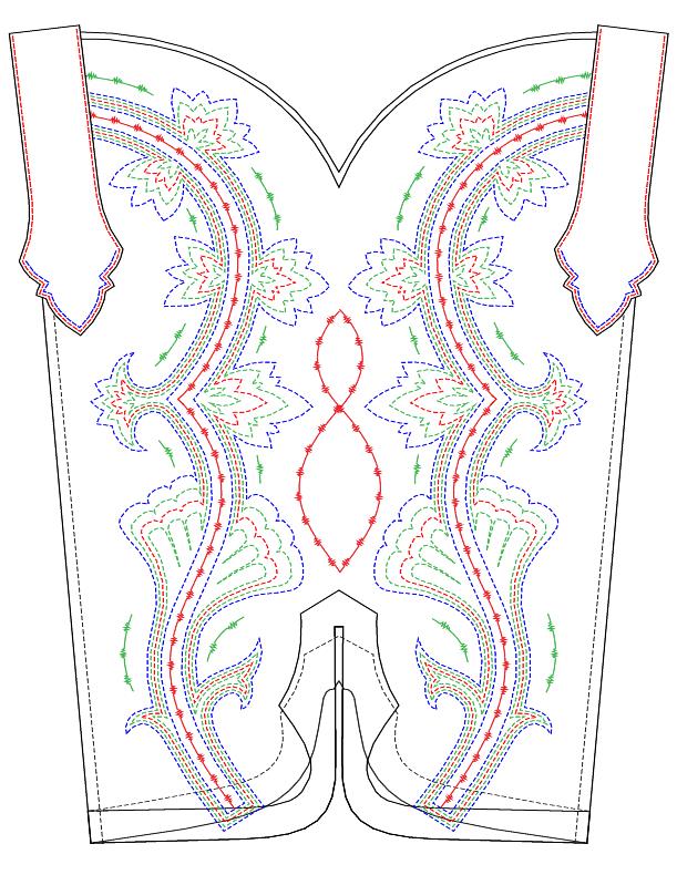 Boot Shaft Designs by Andrew Burleigh at Coroflot.com