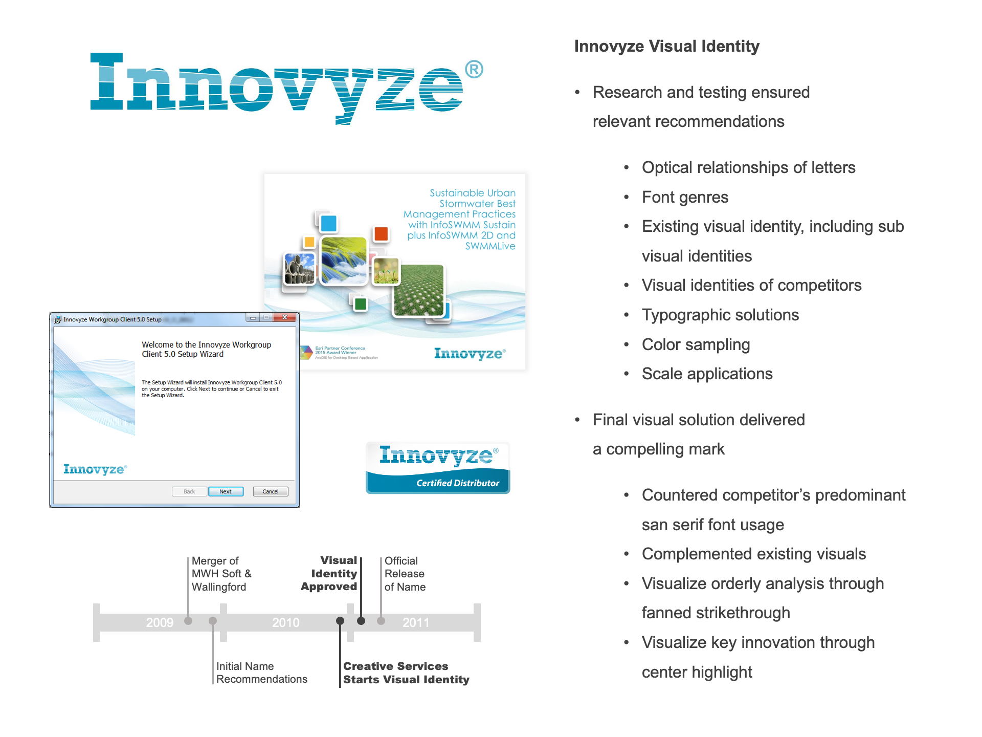 Innovyze Brand Identity by anthony bryant at Coroflot.com