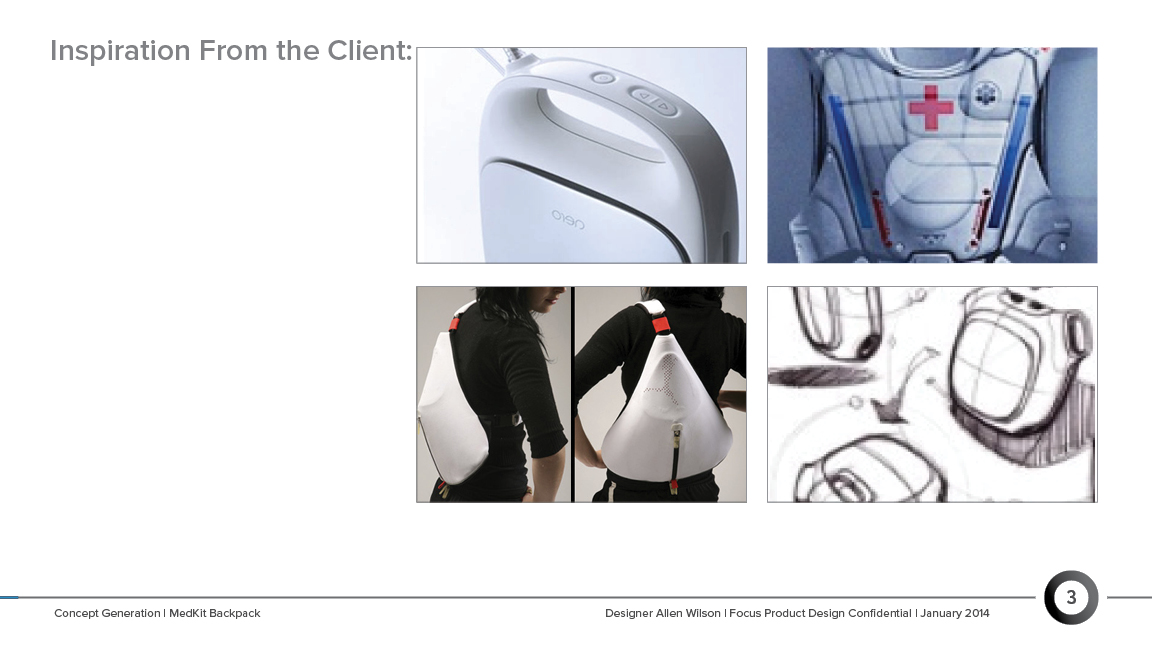 MedKit Smart Backpack by Allen Wilson at Coroflot.com