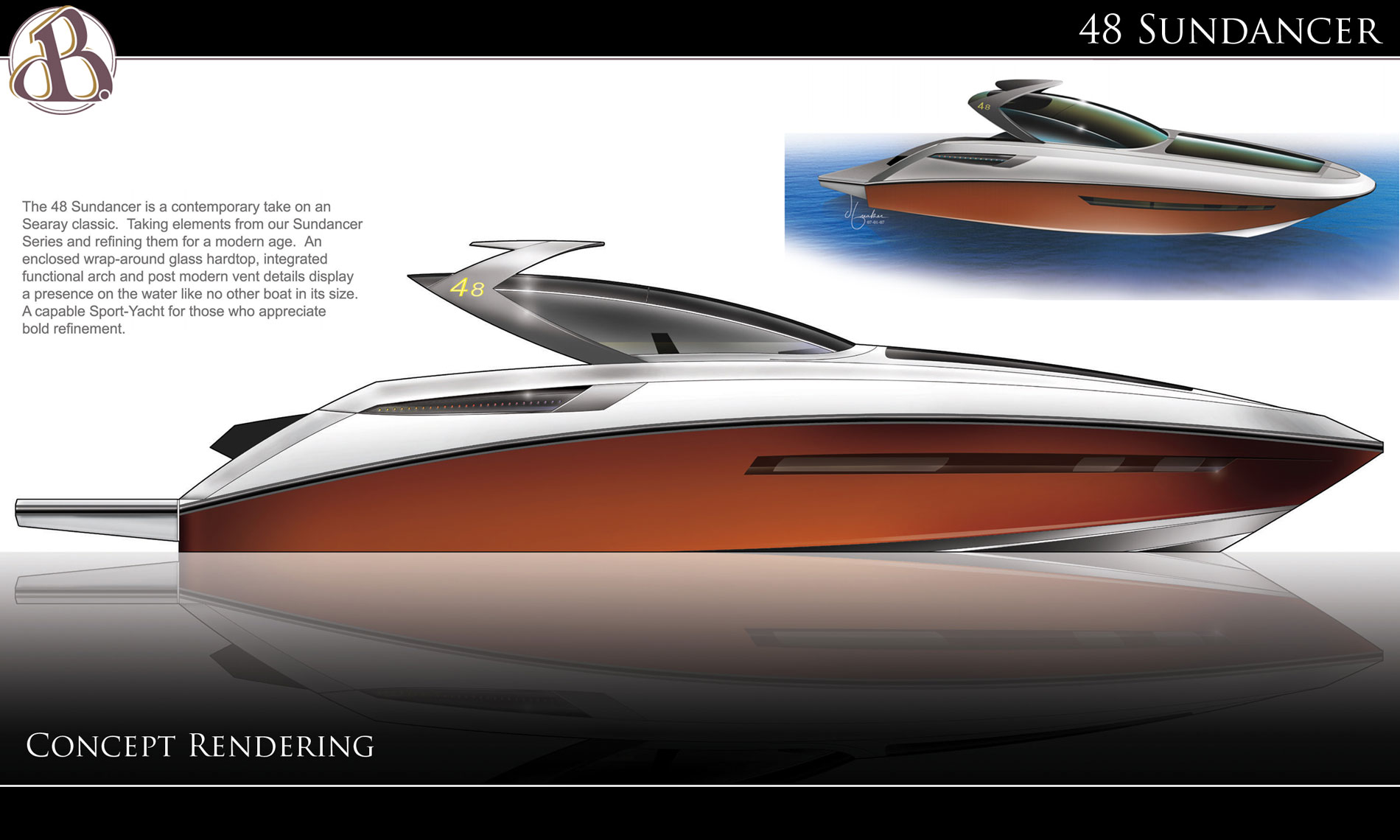 Sea Ray Boats- Boat Exterior Renderings by Dwayne Breaker at Coroflot.com