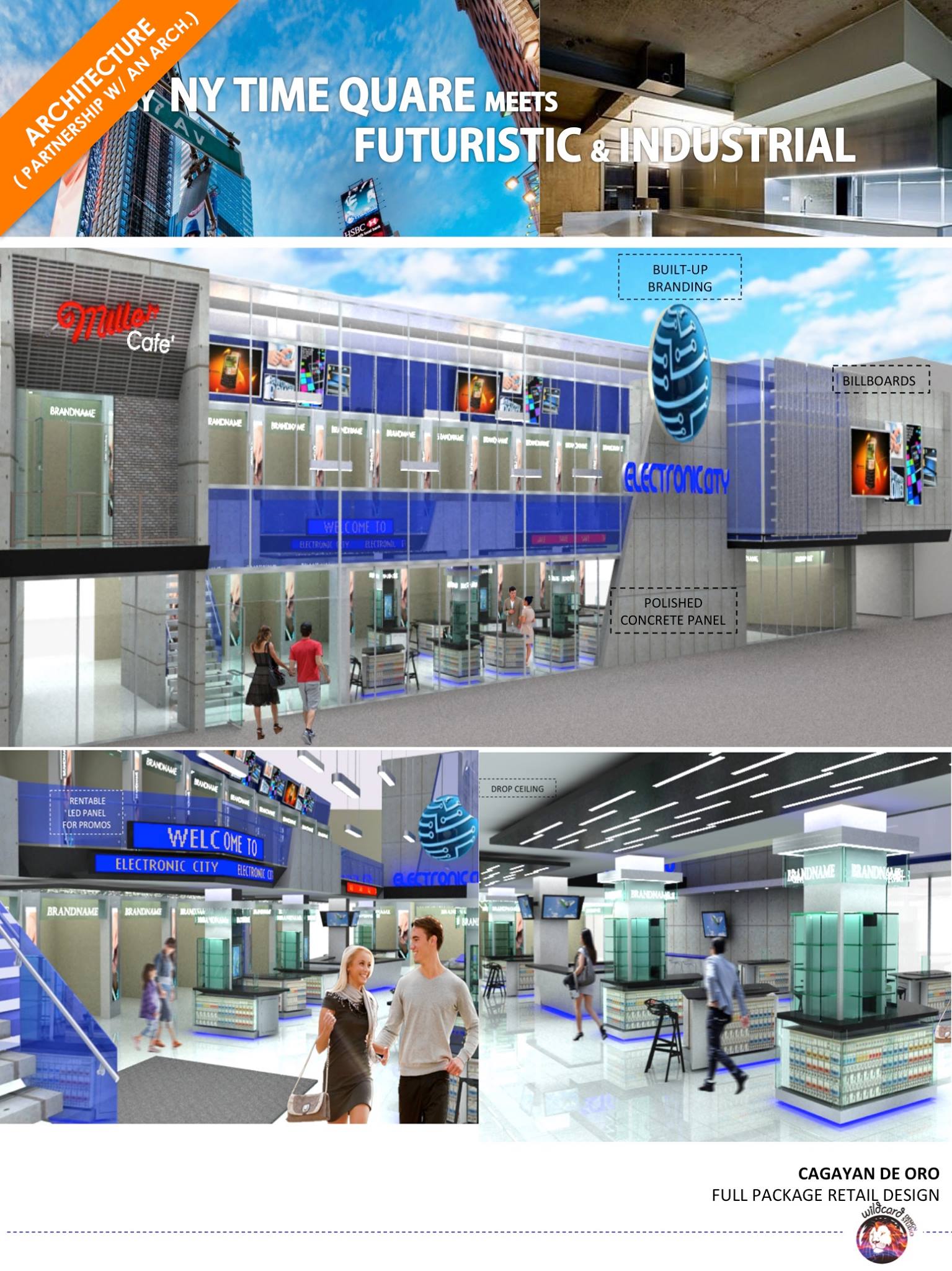 CONCEPT: NYC Time Square meets the Future by Carla Trinidad at Coroflot.com