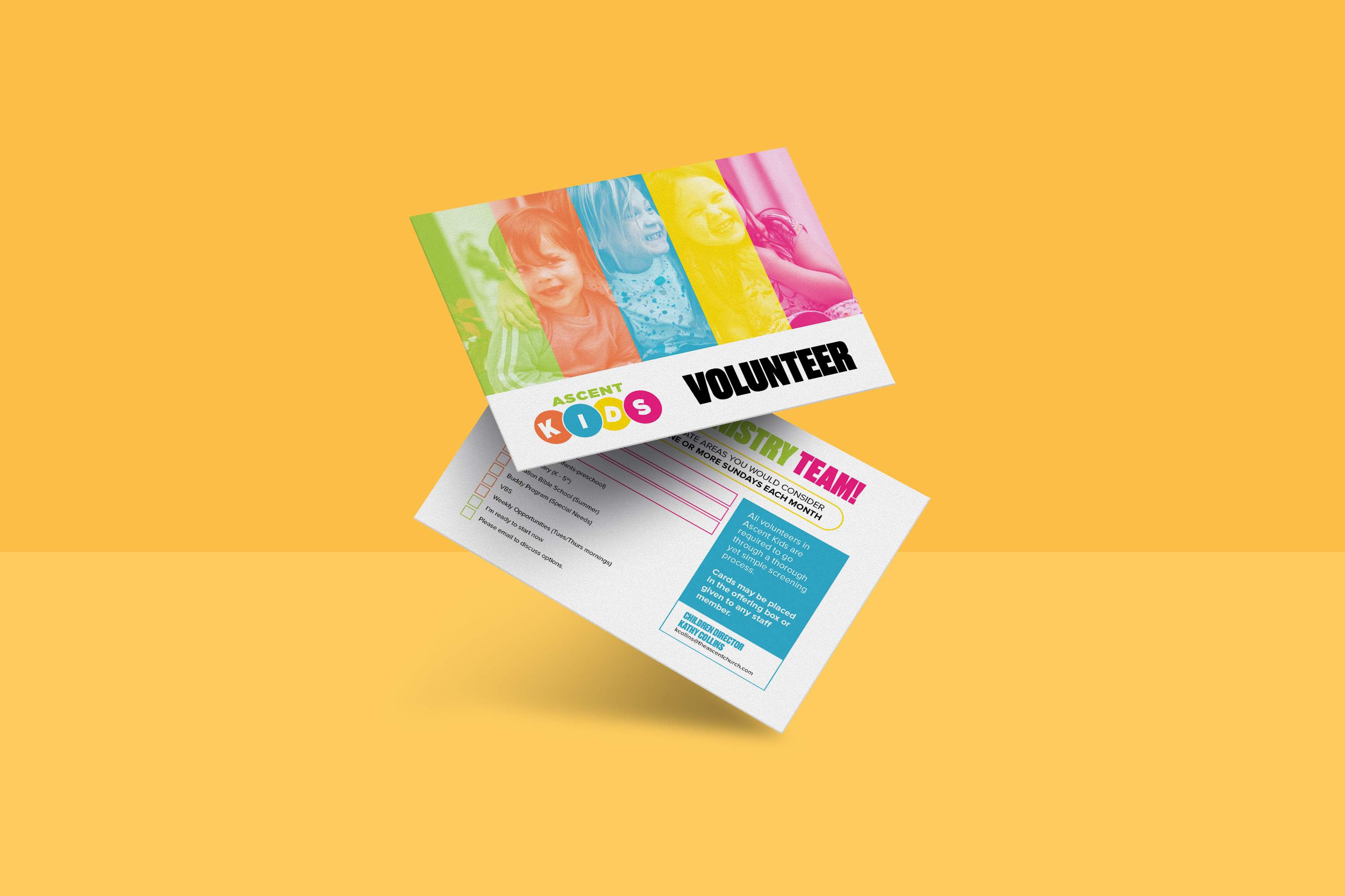 Volunteer Card by Ivy Sotto at Coroflot.com